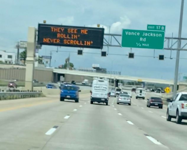 Rapper and Texan Chamillionaire inspires new TxDOT highway sign