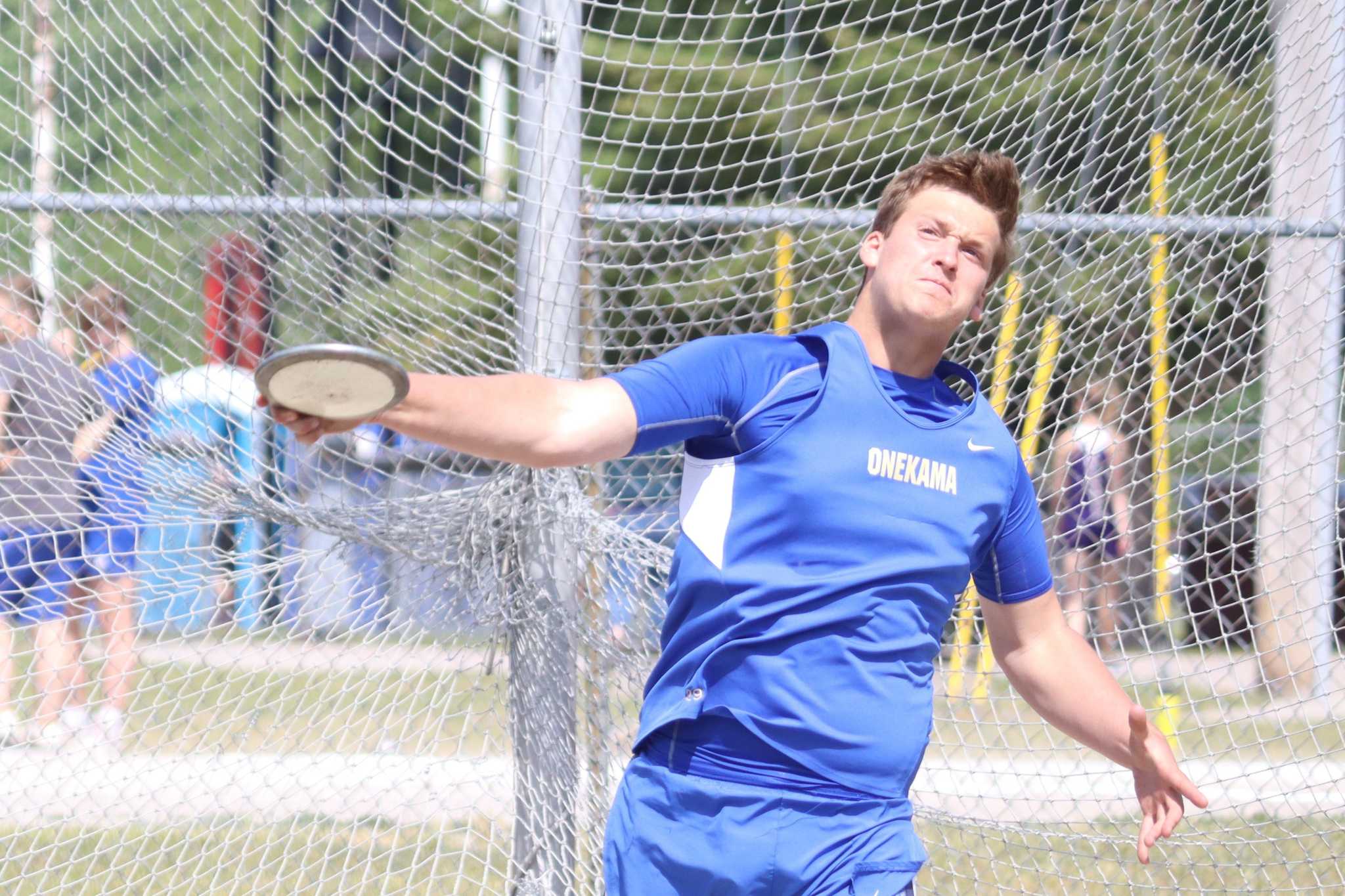 Onekama caps track season showcasing improvement at conference championship