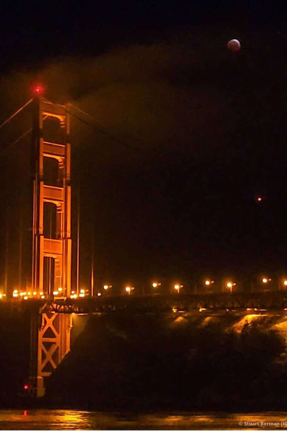 Stunning super blood moon over SF Bay Area captured by photographers