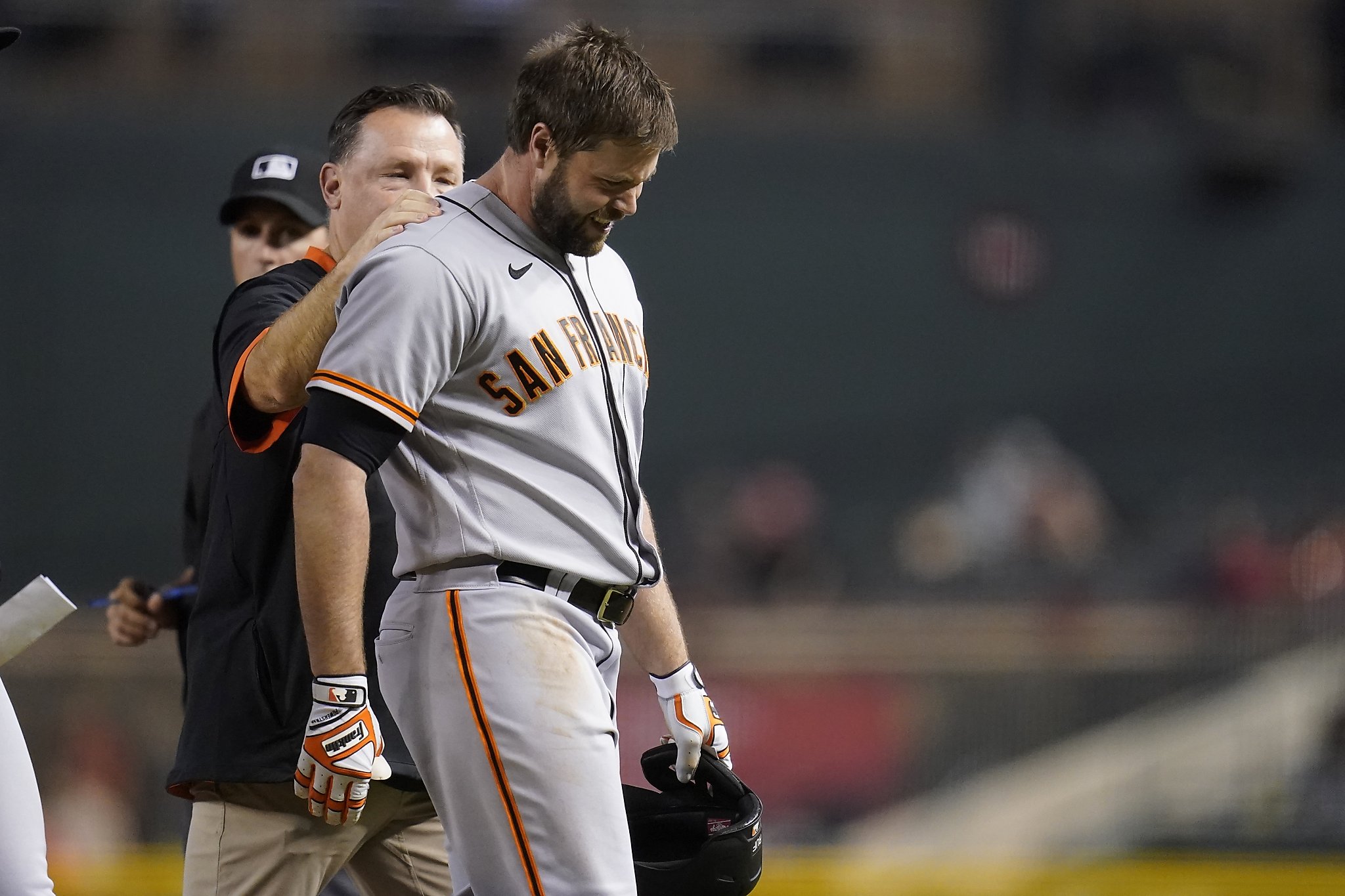 Giants’ Darin Ruf to miss at least 3 weeks with hamstring injury