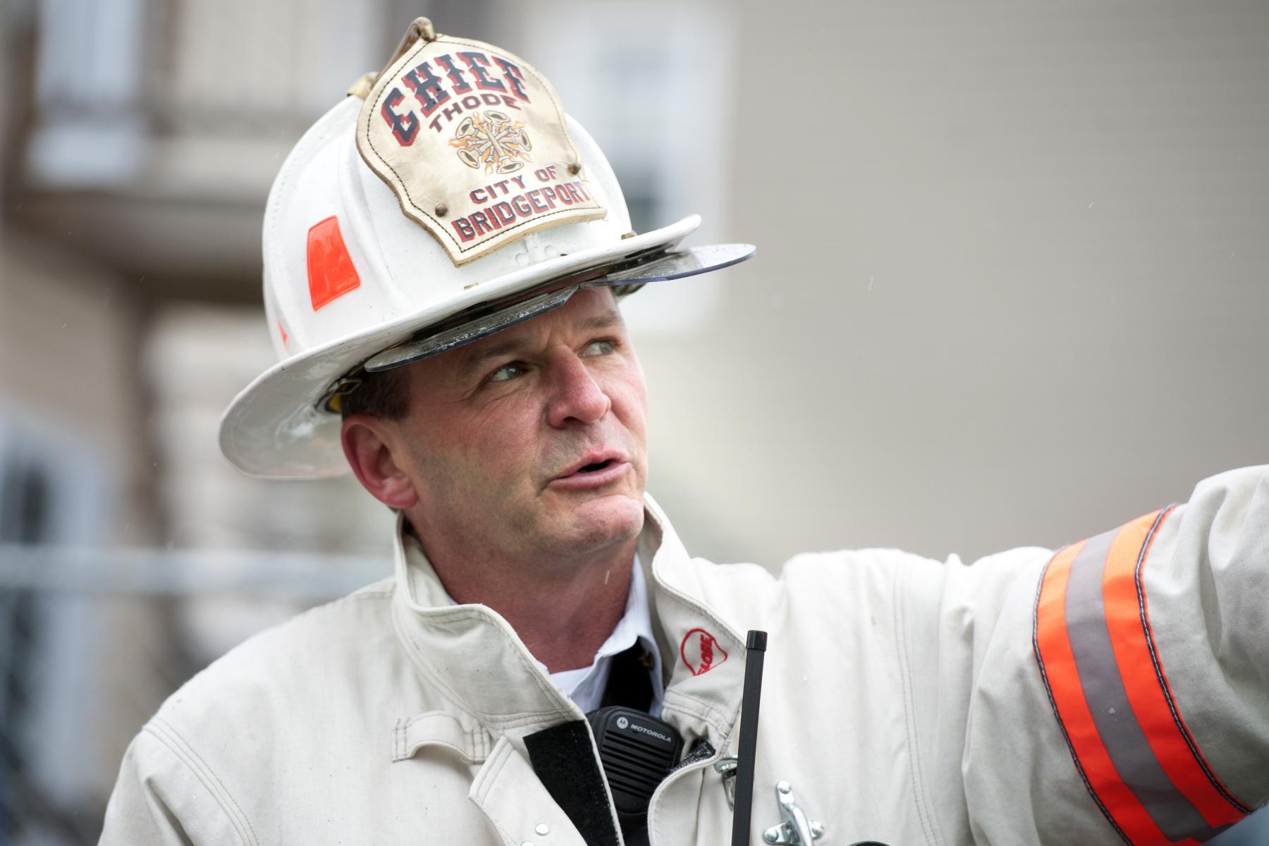 Bridgeport fire chief has ‘mixed emotions’ as he departs for Danbury
