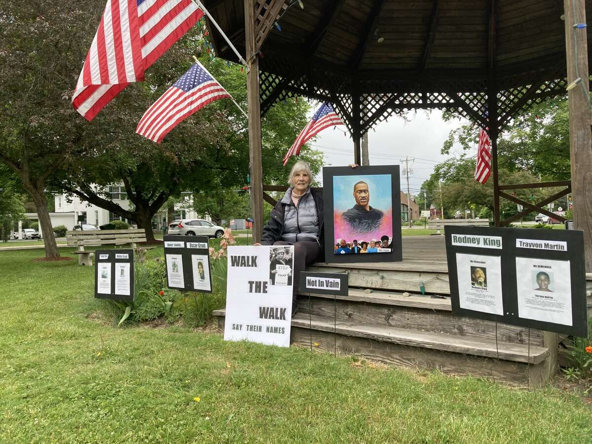 How one woman kept George Floyd's story alive in rural Greenwich