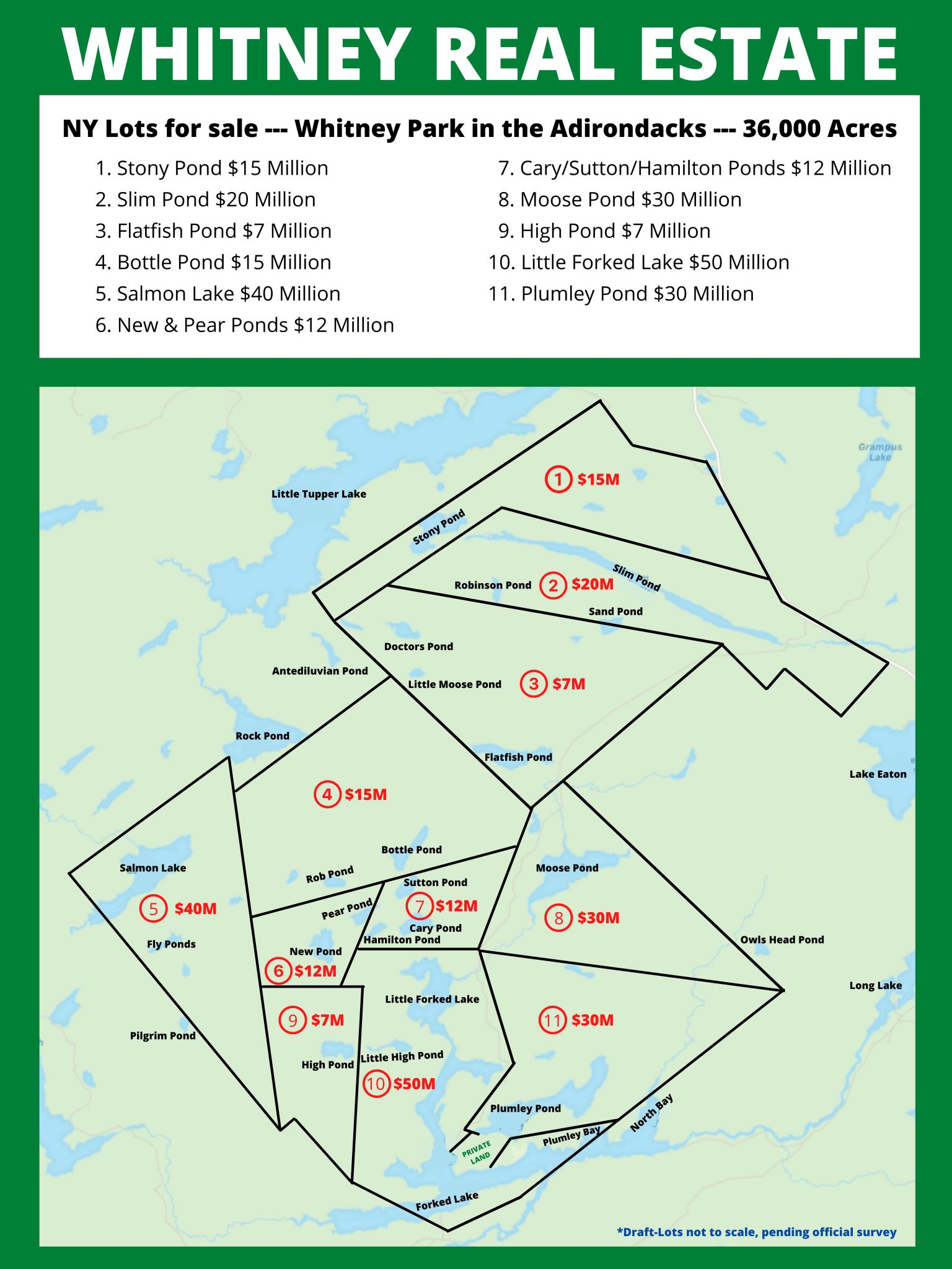 Letter: Whitney Park estate should not be subdivided
