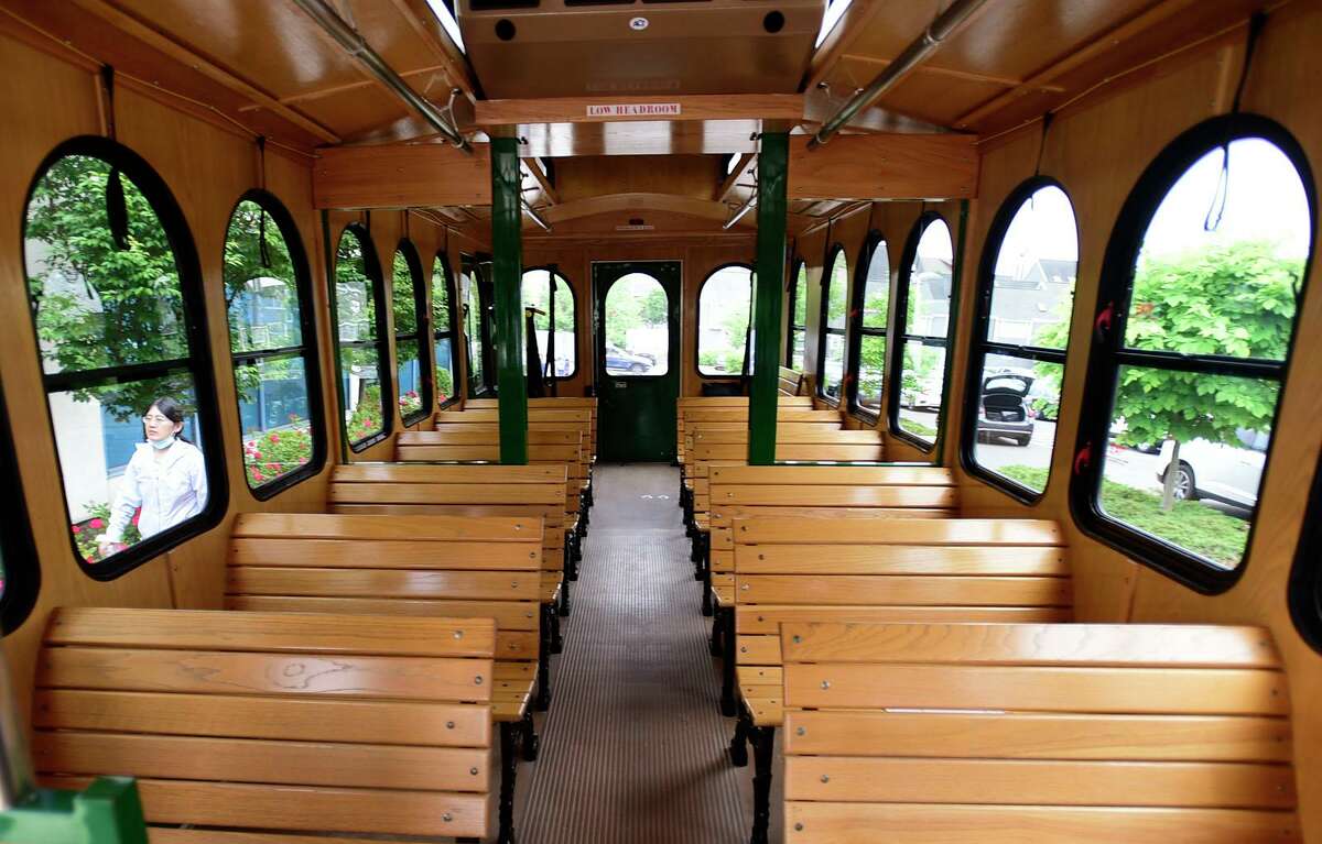 Stamford says ‘All aboard the Harbor Point Trolley’ after a year ...