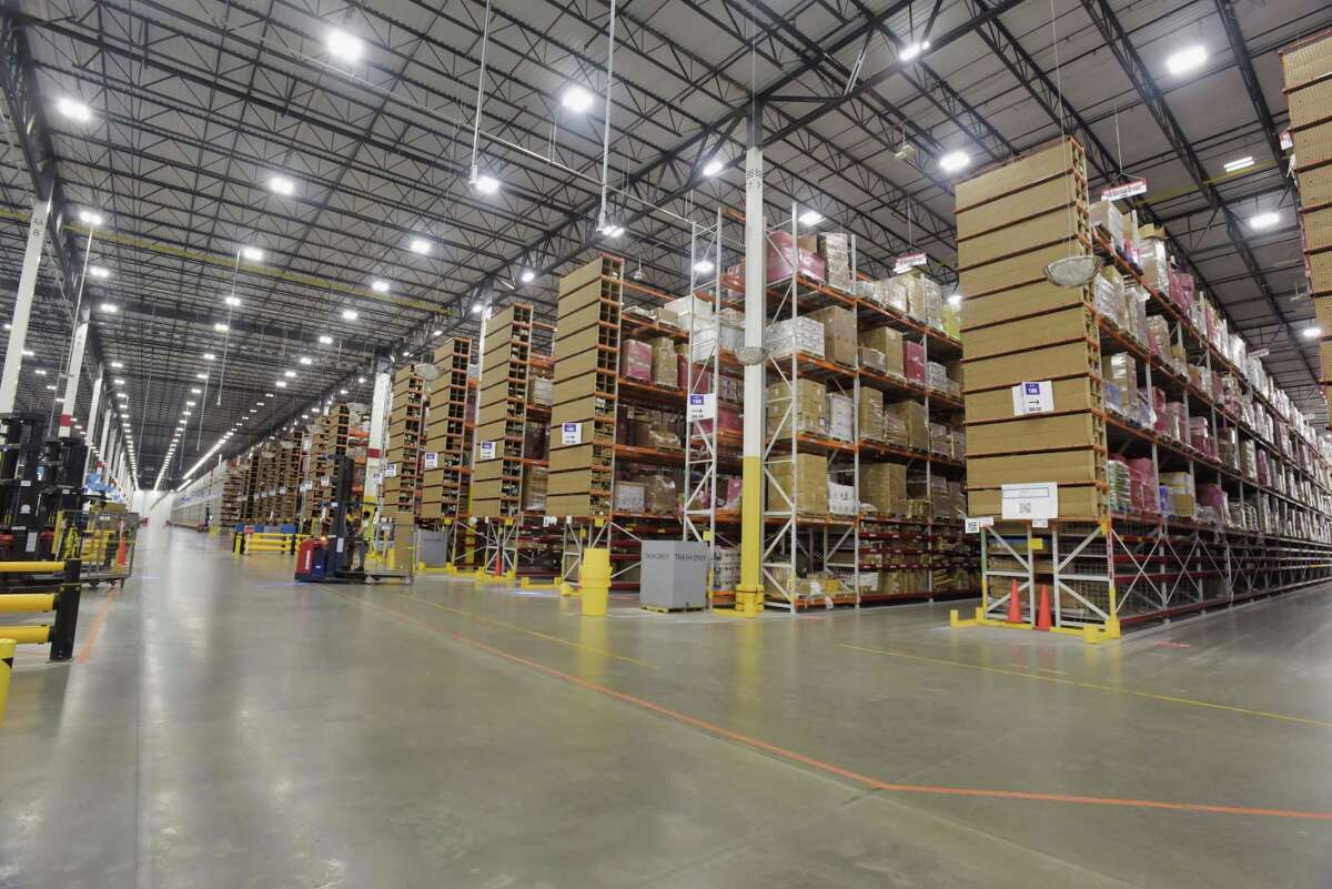 A look inside Amazon's new Schodack fulfillment center
