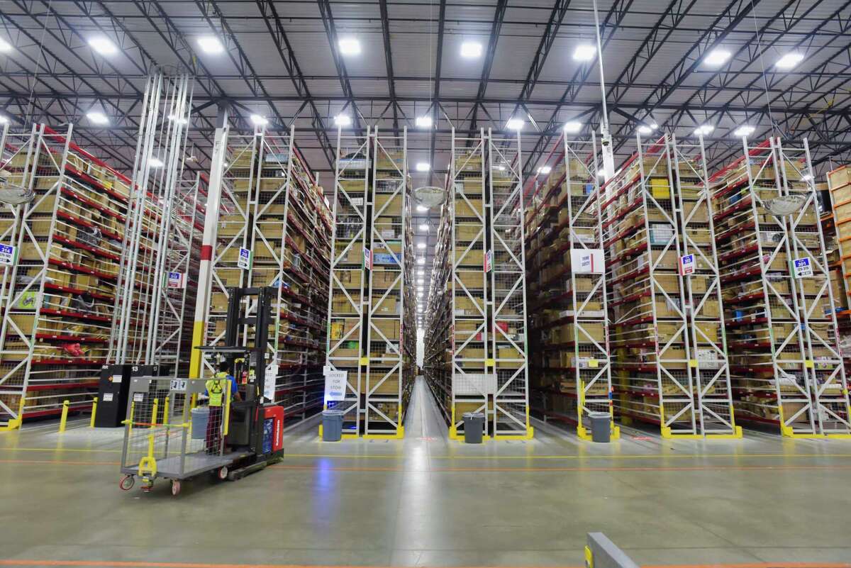 A look inside Amazon's new Schodack fulfillment center