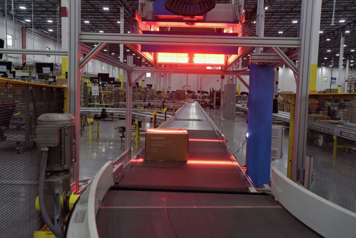 A look inside Amazon's new Schodack fulfillment center