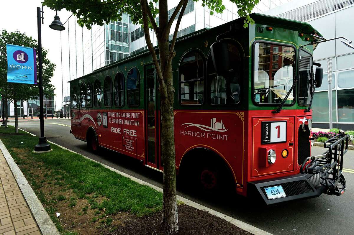 Stamford says ‘All aboard the Harbor Point Trolley’ after a year ...