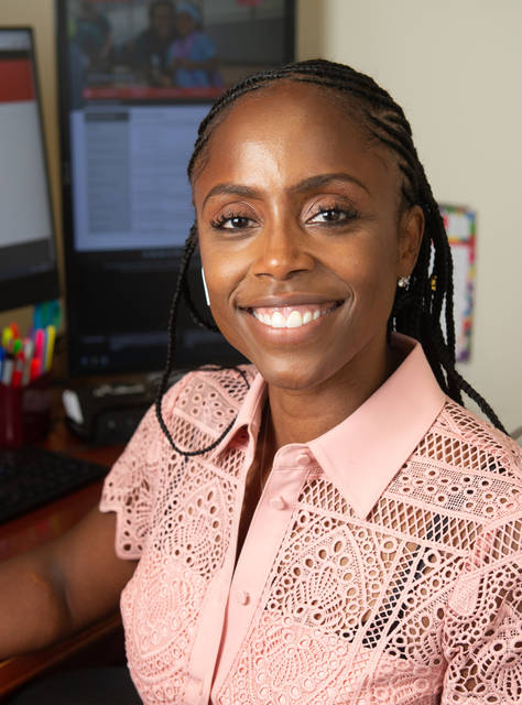 SEGUE: WE CARE Clinic director Ampadu visits SIUE