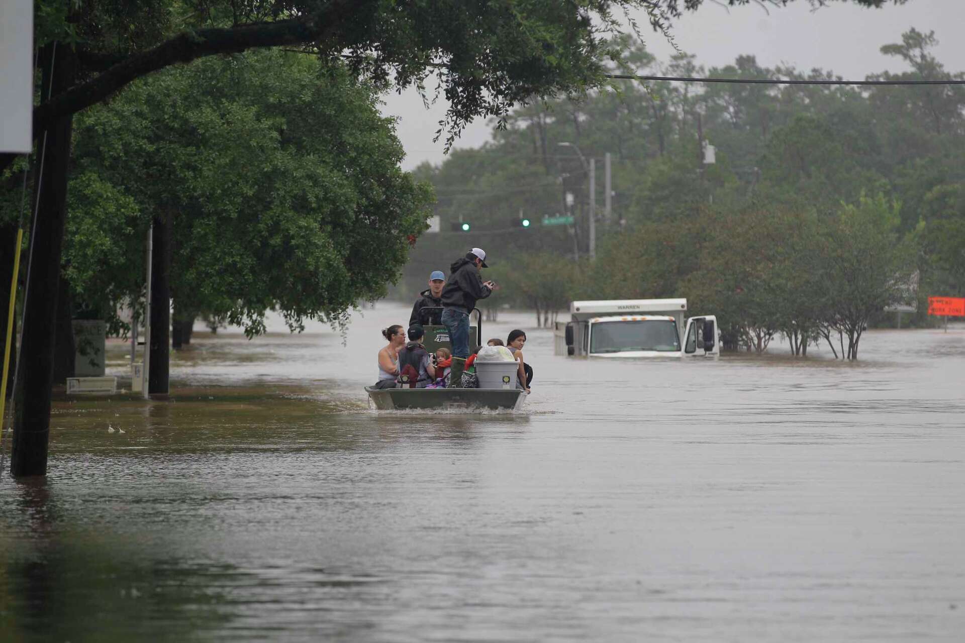 Why does Harris County's FEMA flood map use pre-Harvey rainfall data?
