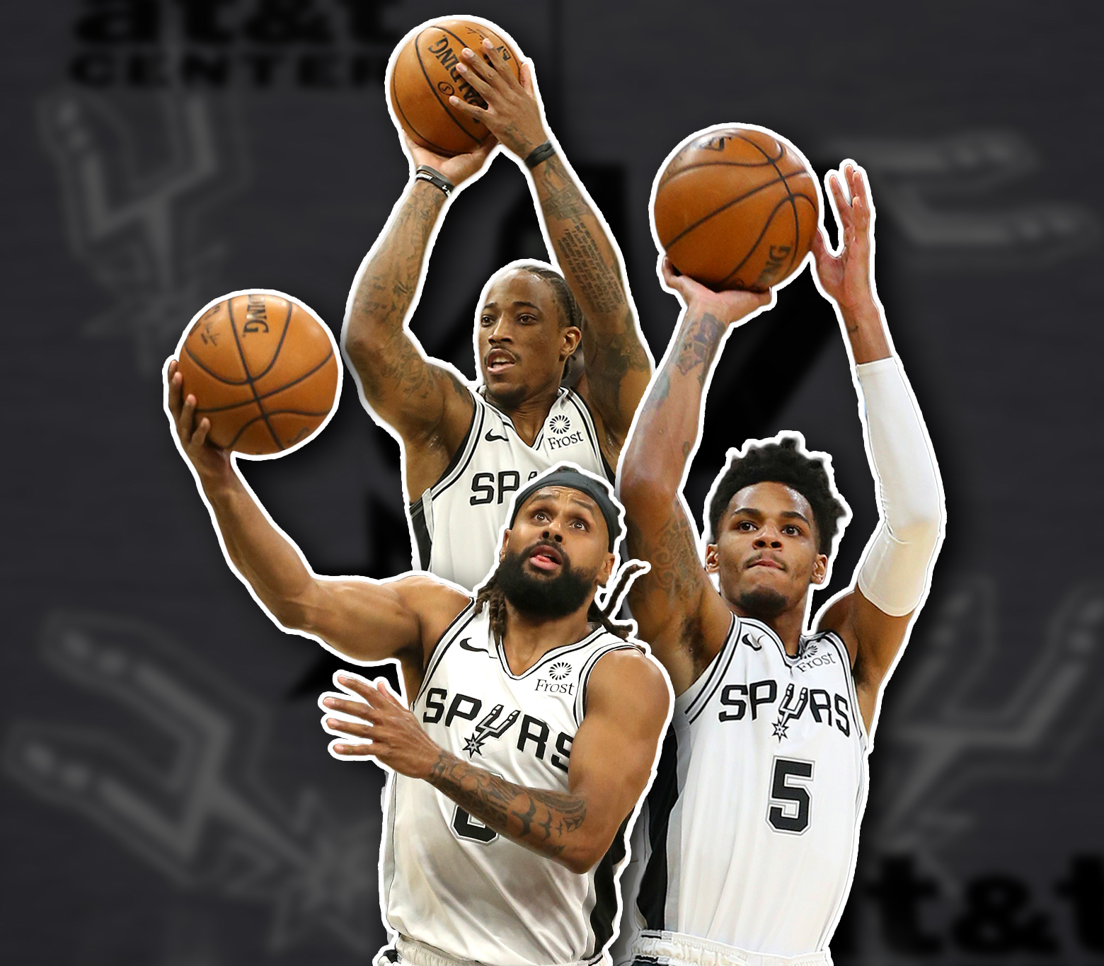 Every made shot by the San Antonio Spurs during the 2020-21 season ...