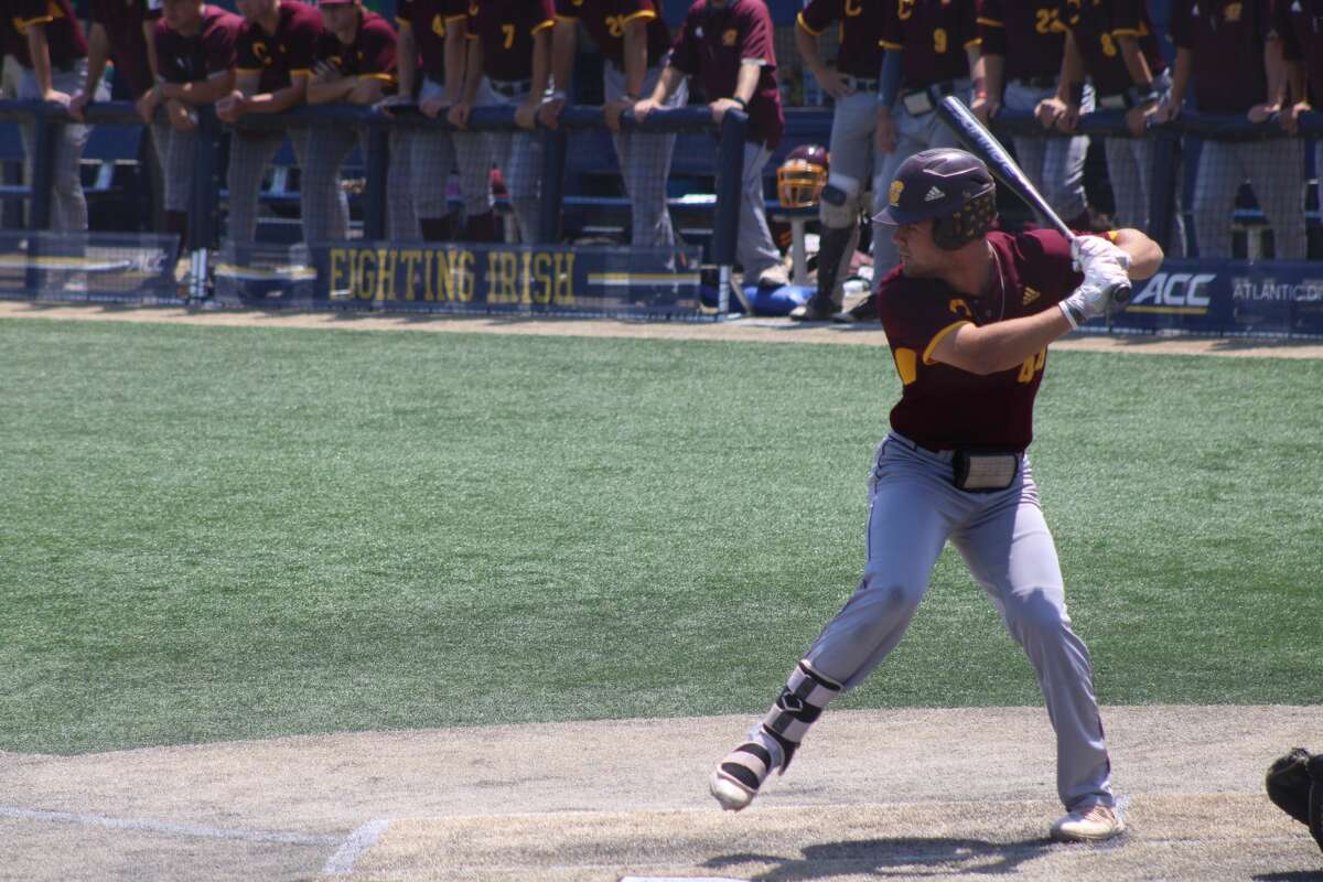 CMU baseball shut out by Irish in NCAA opener