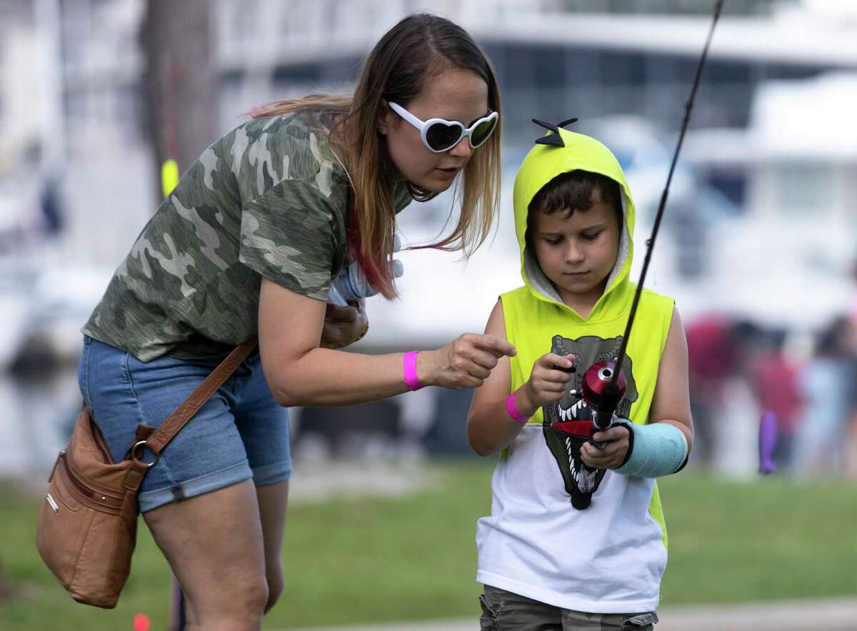 Family casts hope for 2021 Lake Conroe Kids Fish Fest winner
