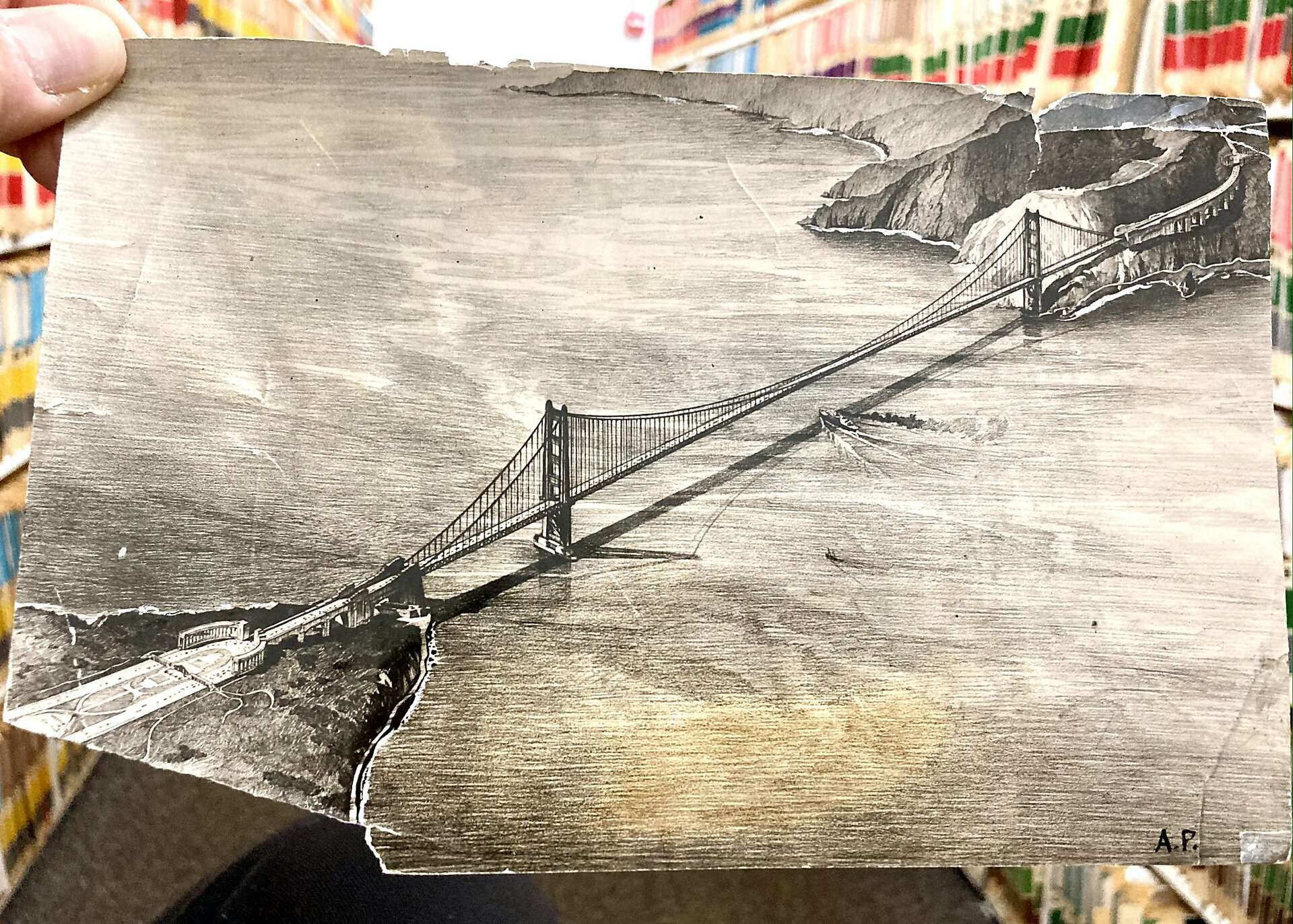 The Golden Gate Bridge’s first draft: 1922 design was an industrial mess
