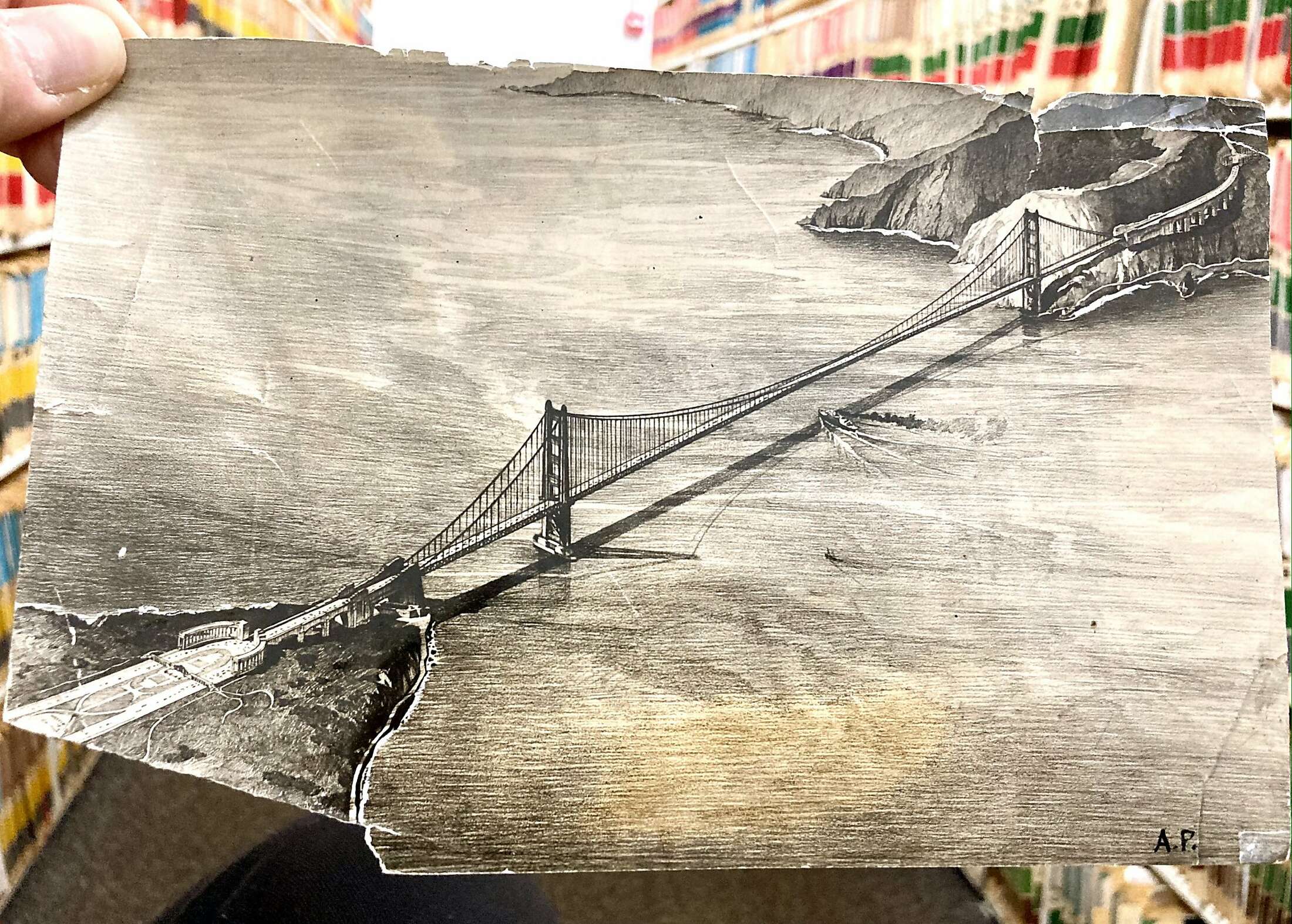 The Golden Gate Bridge’s first draft: 1922 design was an industrial mess