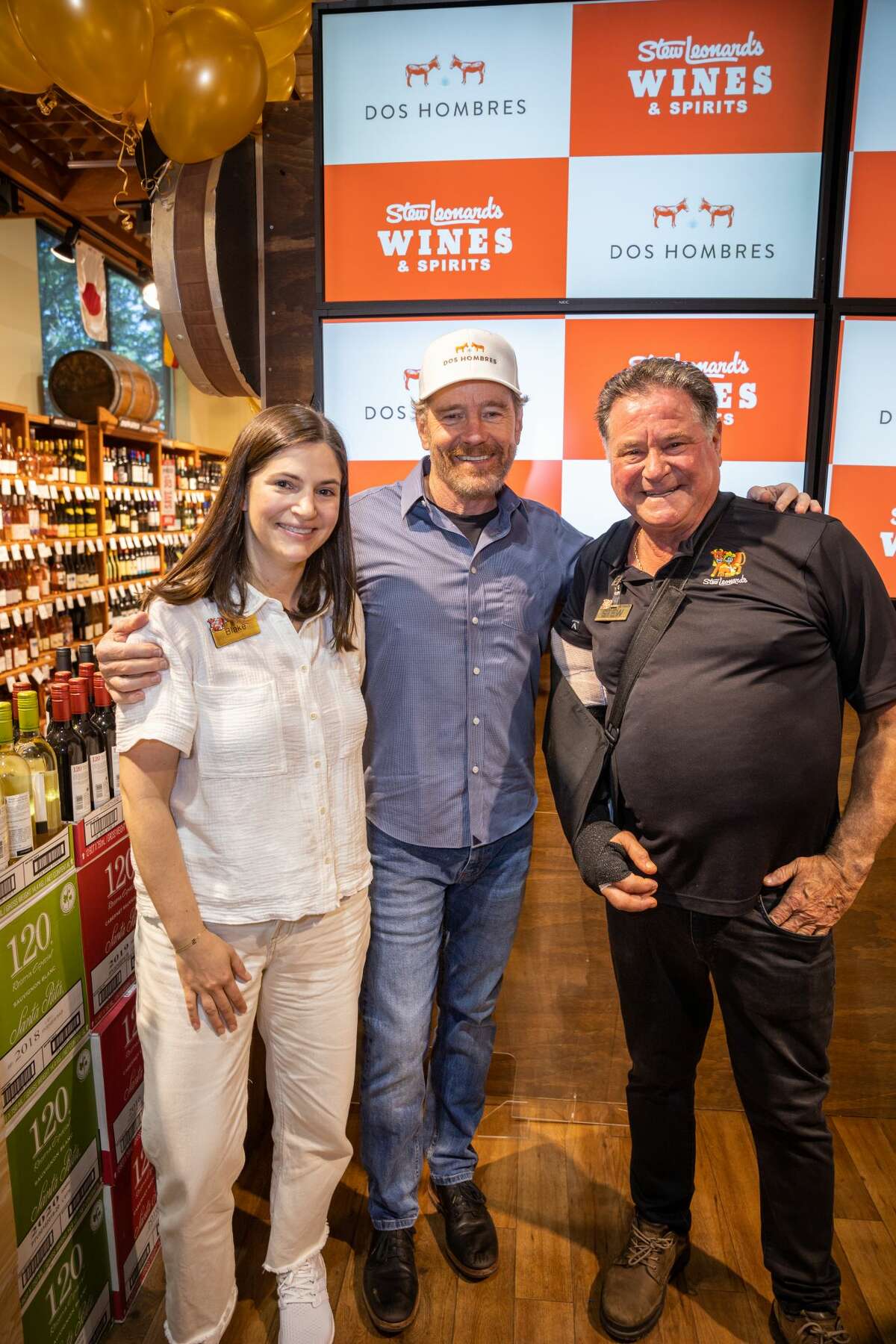 In photos: Bryan Cranston brings his new tequila to Stew Leonard's