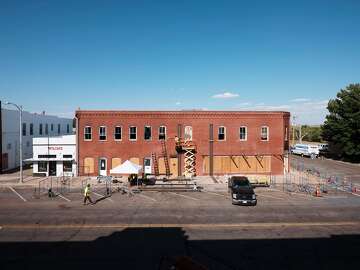 Fire damages historic Marfa building linked to iconic artist