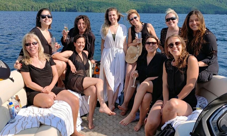 Plenty of room for bachelorette parties at Lake George