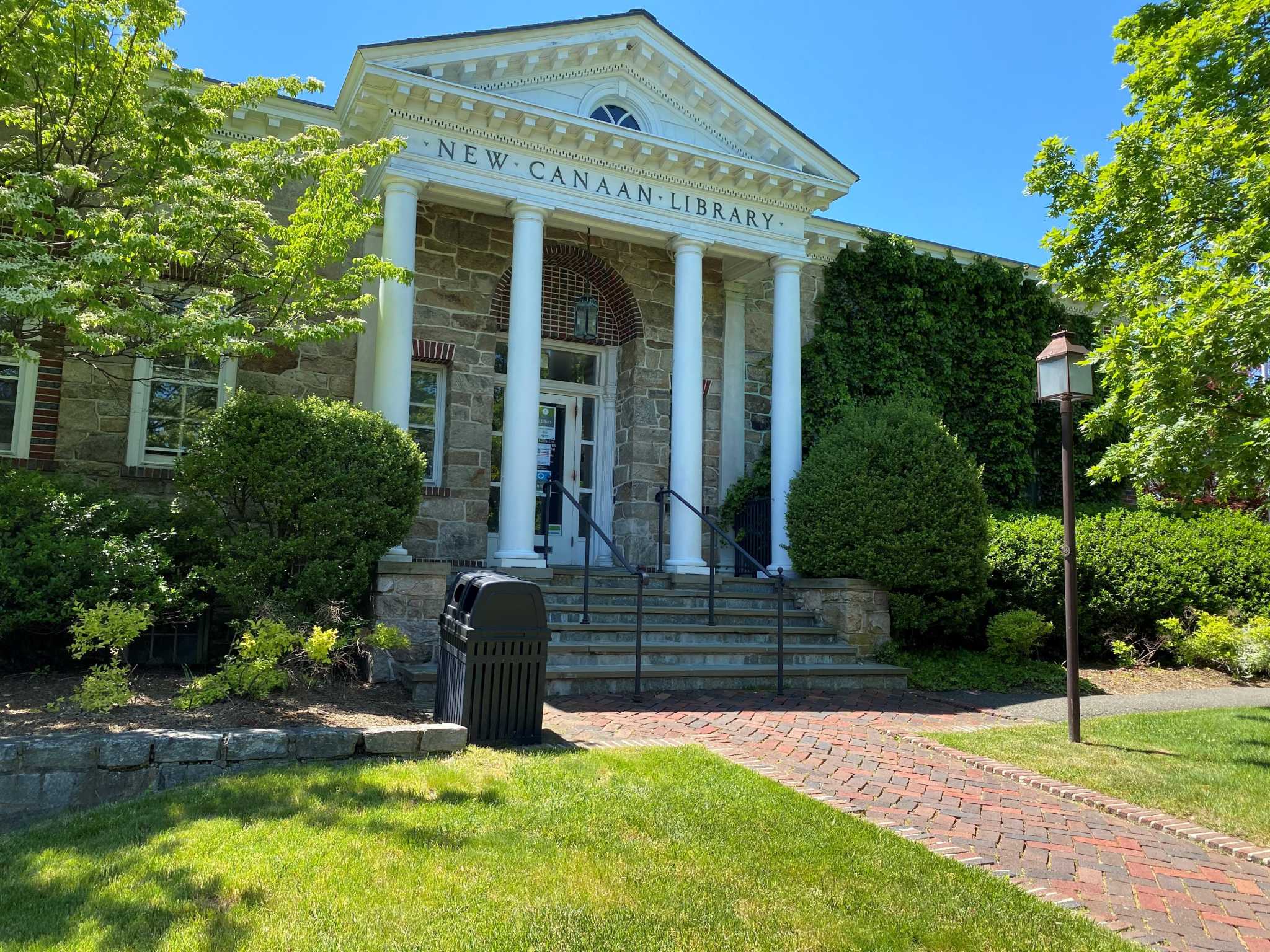 1913 New Canaan Library memorial pavilion piques zoning commission’s ...