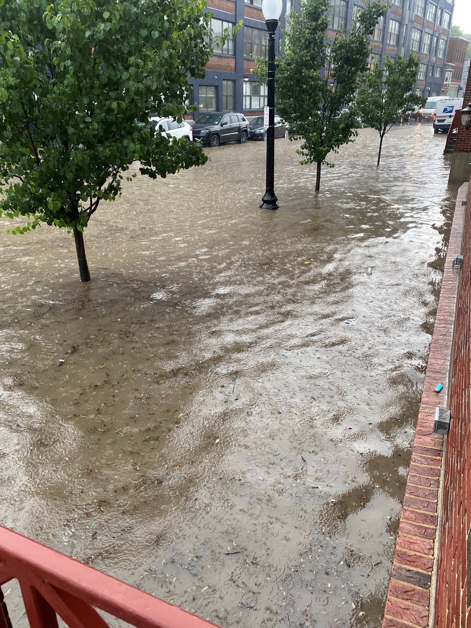 Storm causes flooding in Albany, more rain to come