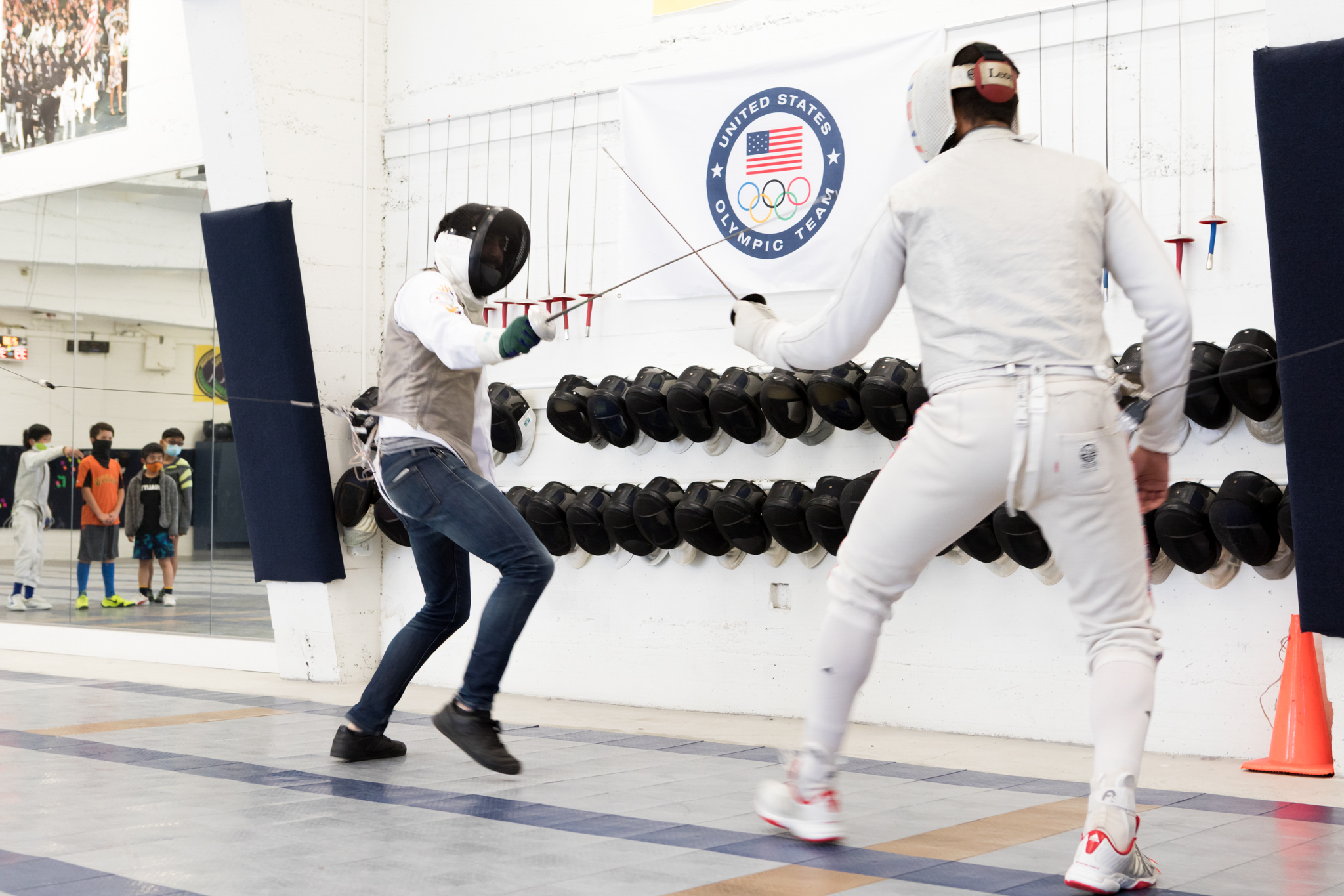I tried fencing against an SF Olympian and lived to tell the tale