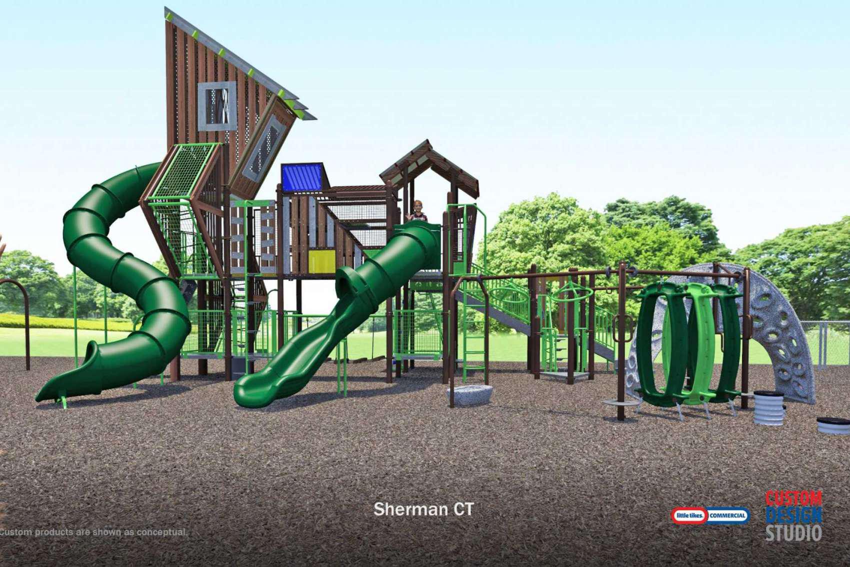 Sherman School playground project price tag drops to $300K