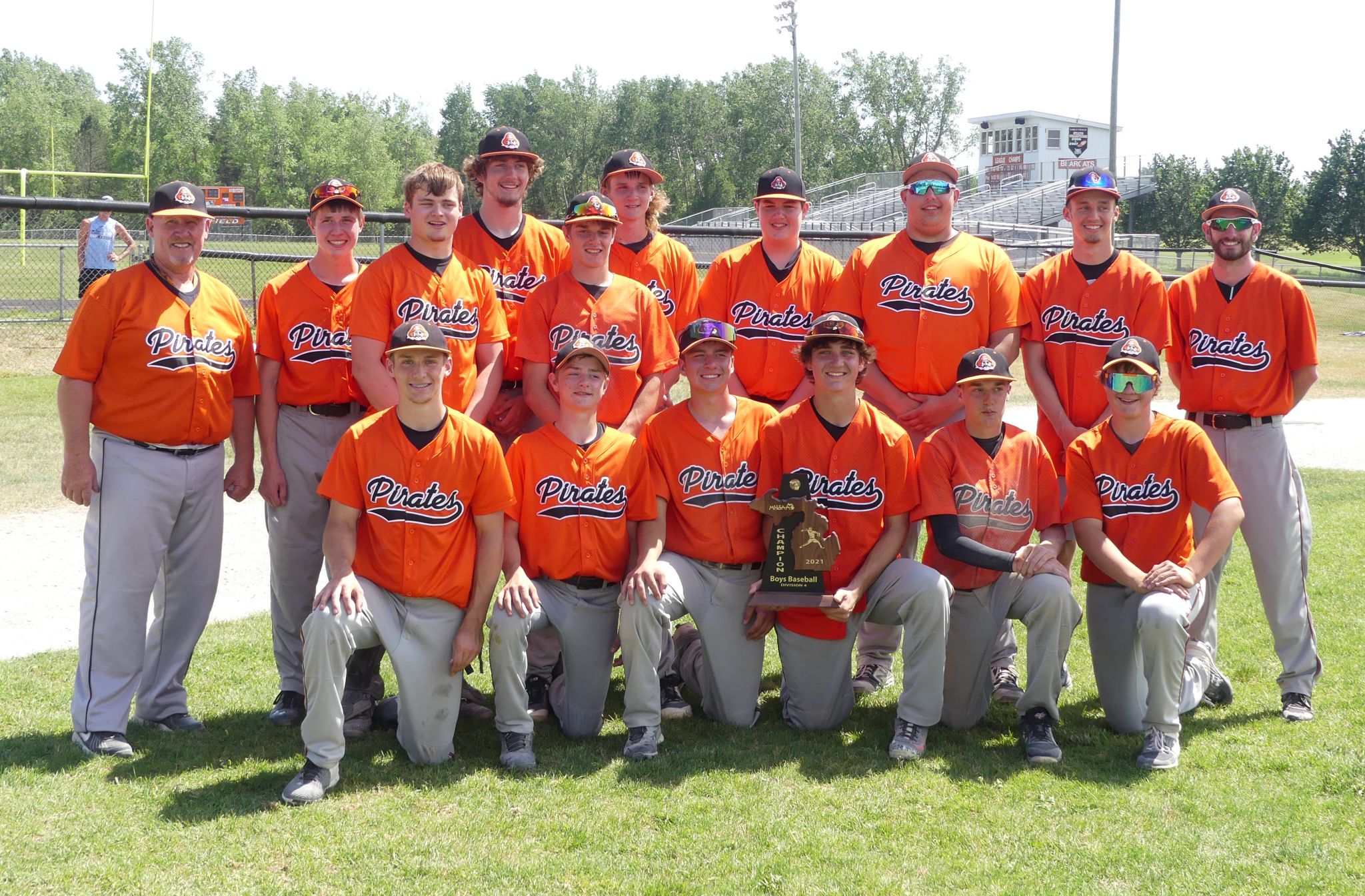 Pirates cruise to district baseball title