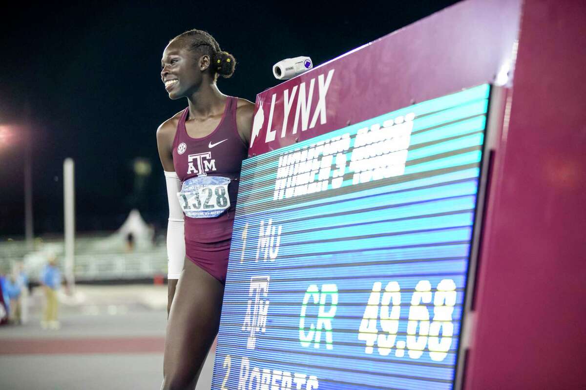 Texas A&M runner Athing Mu has the wow factor