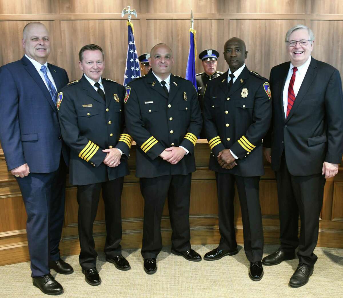 Stamford police promote two veterans ‘to watch over and guide’ the ...