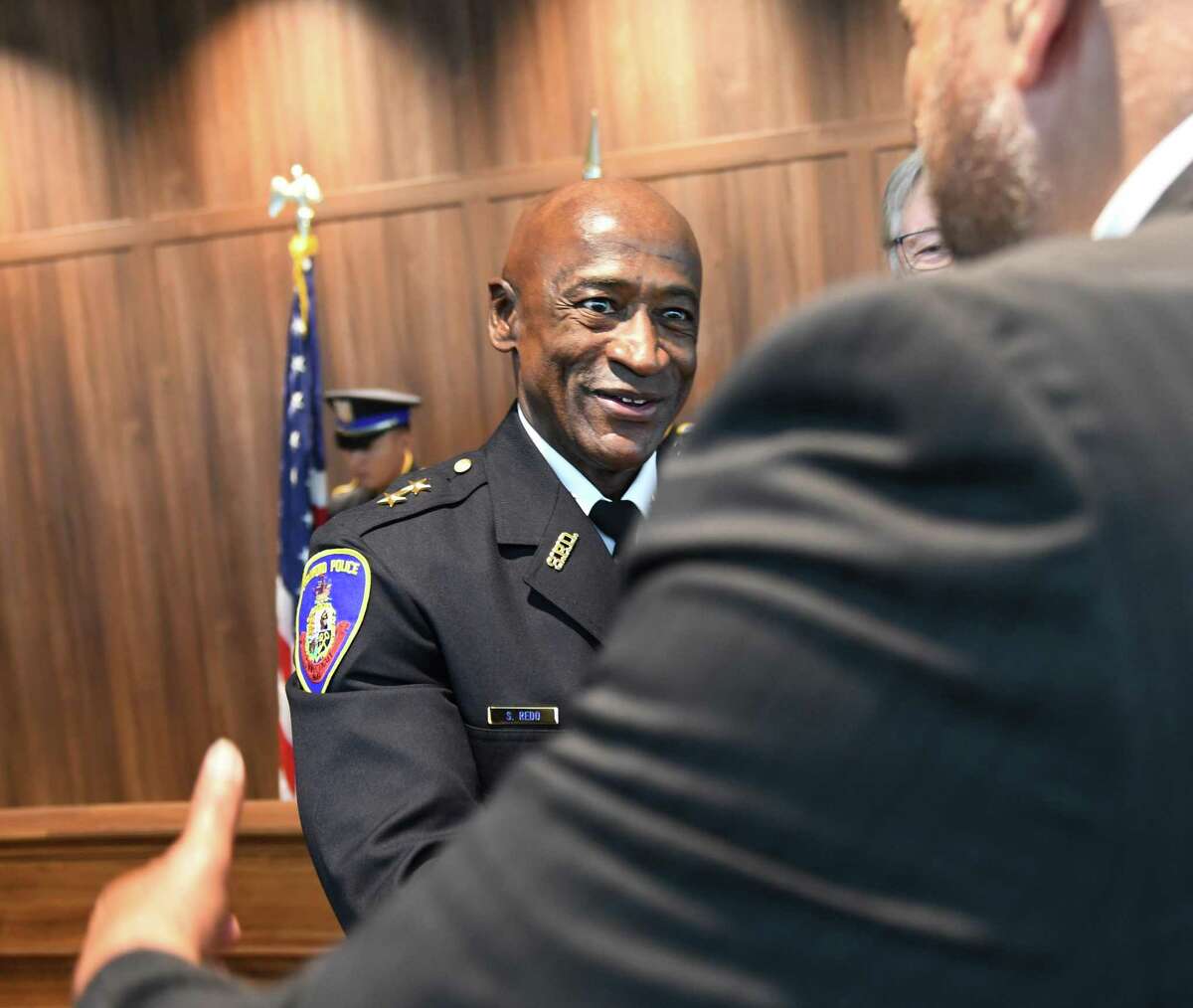 Stamford police promote two veterans ‘to watch over and guide’ the ...