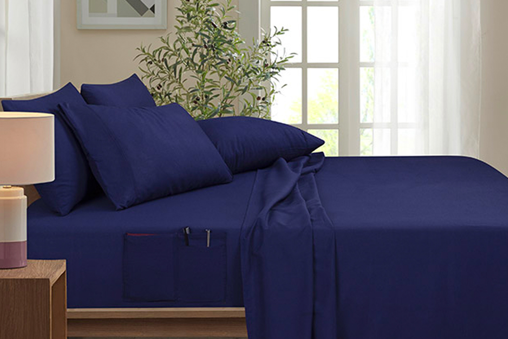 Upgrade your bedding with these comfy pocketed sheets for less than $40