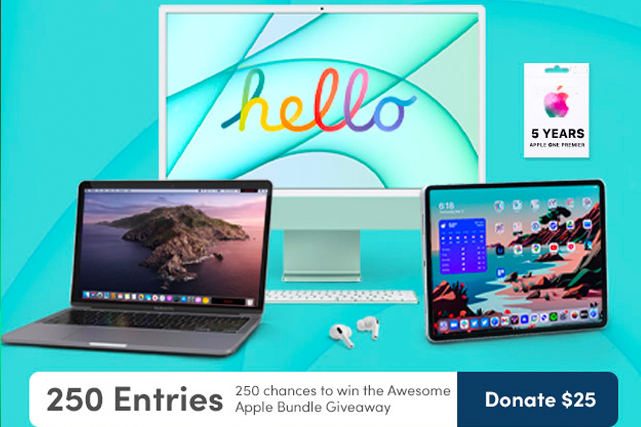 Enter for a chance to win a bundle of Apple products with this epic ...