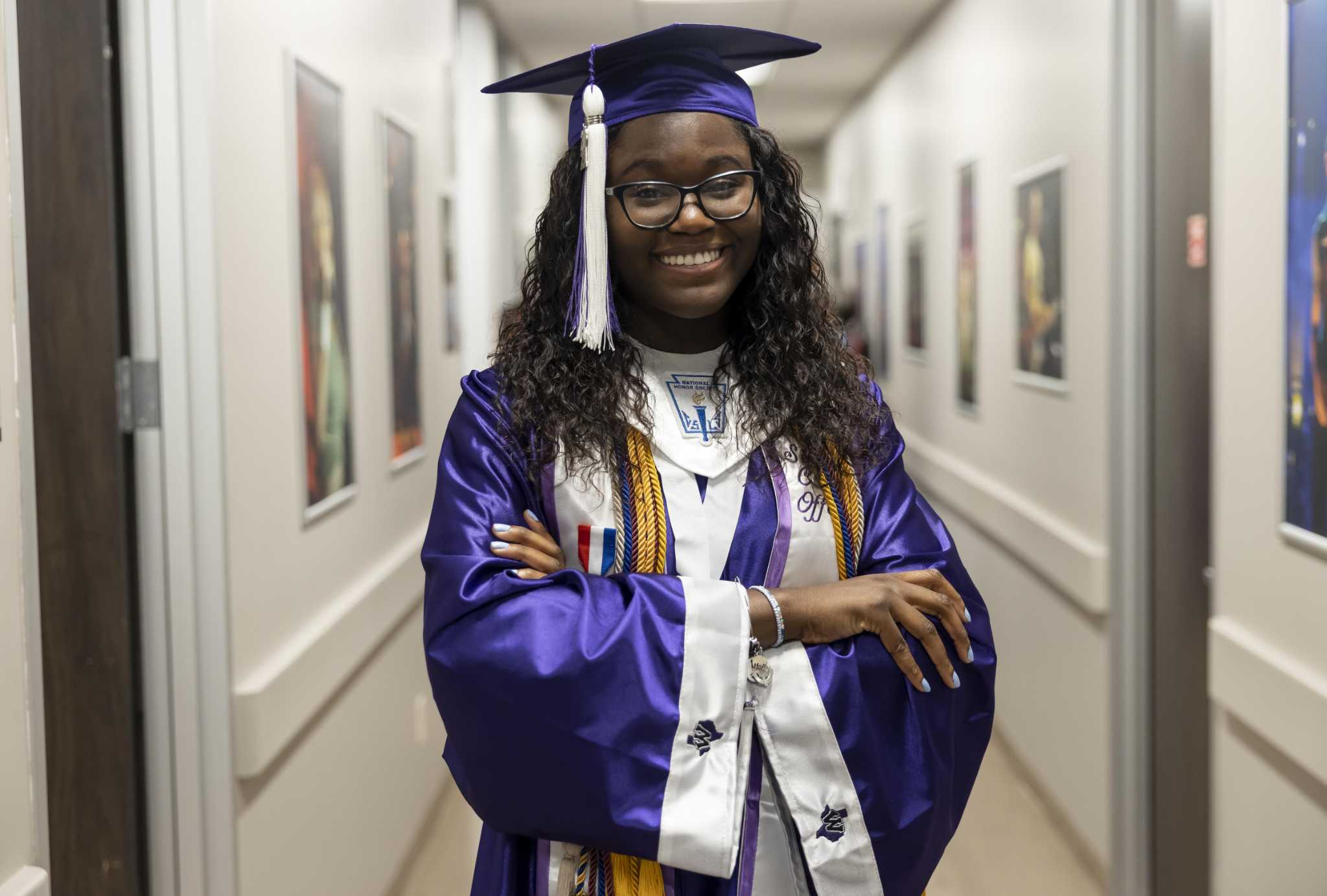 Top Willis student graduates at 16 with faith in fate