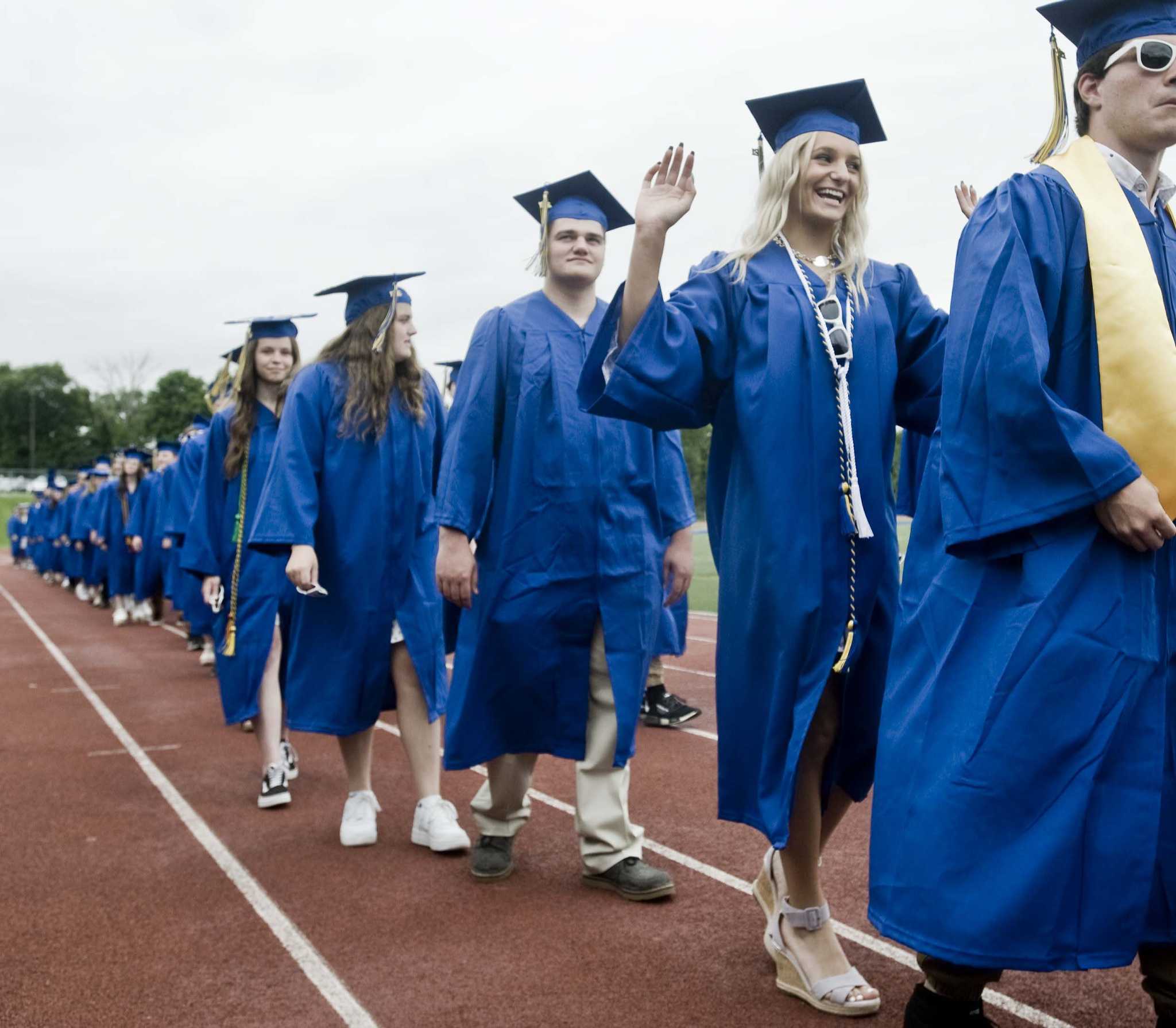 In Photos: Brookfield High School graduation ceremony