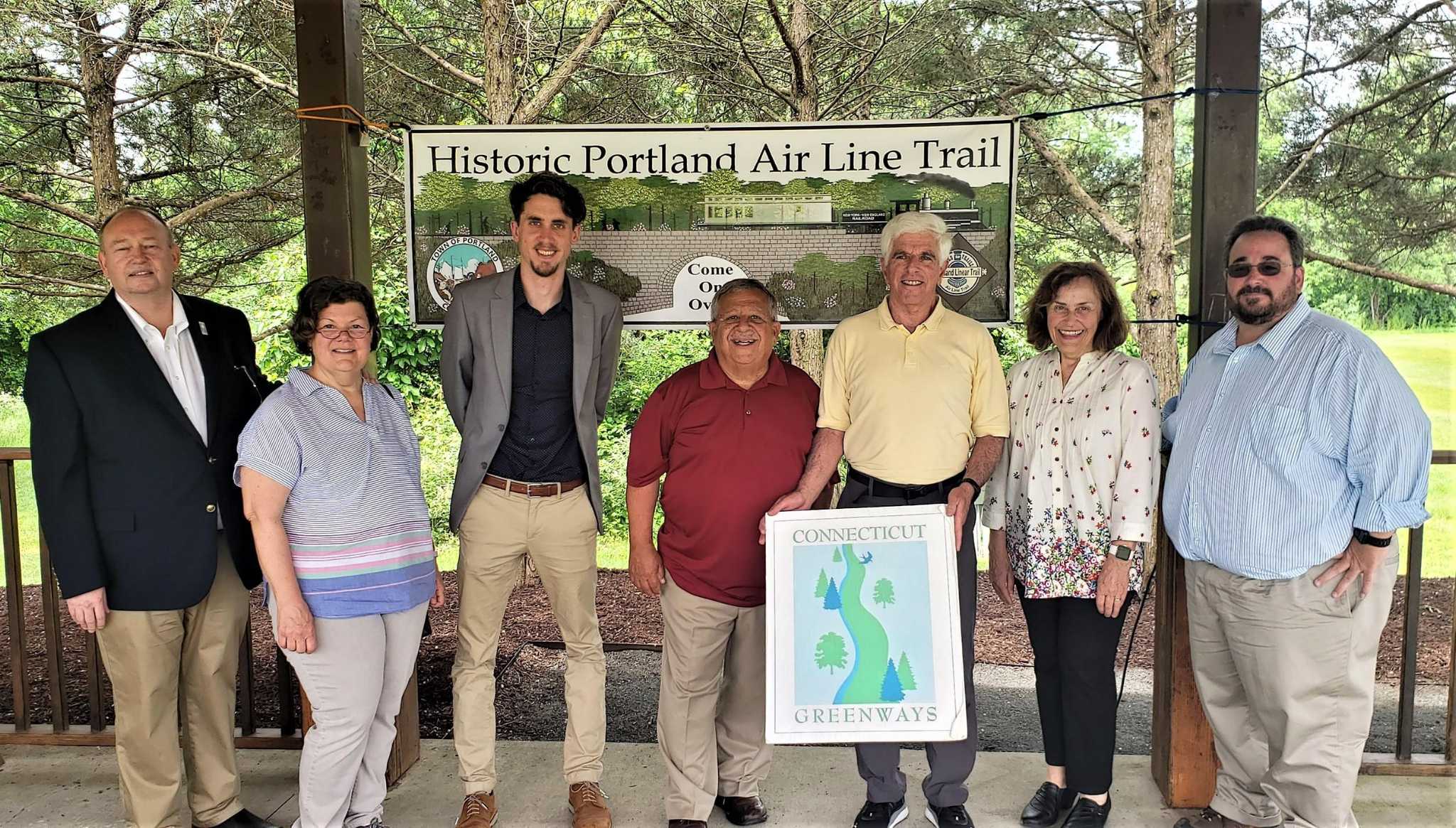 Portland Air Line Trail Spur becomes Connecticut designated greenway