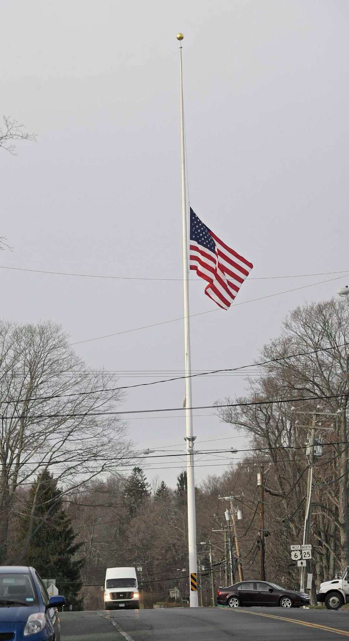 Newtown’s iconic flagpole is a top spot for car crashes. Here’s why ...