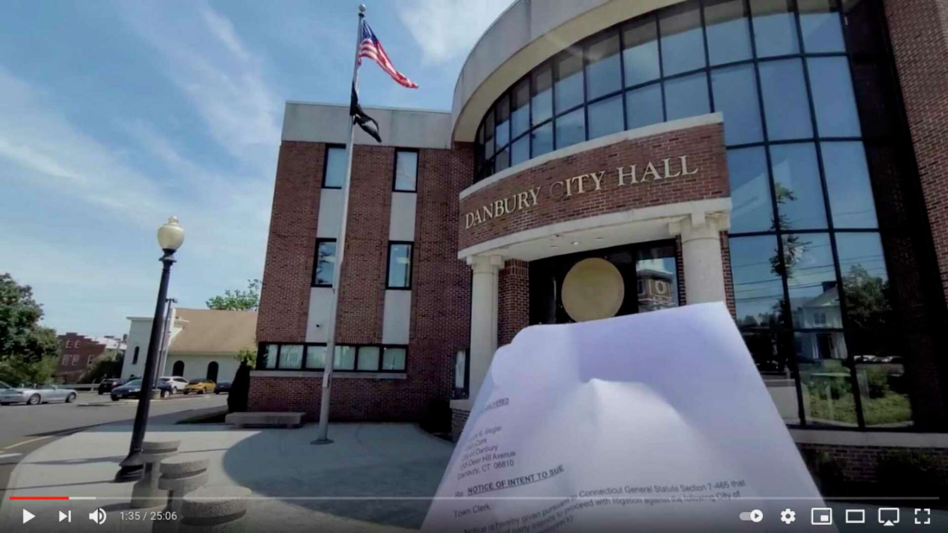 A YouTuber tried to ‘audit’ how well Danbury follows Constitutional ...