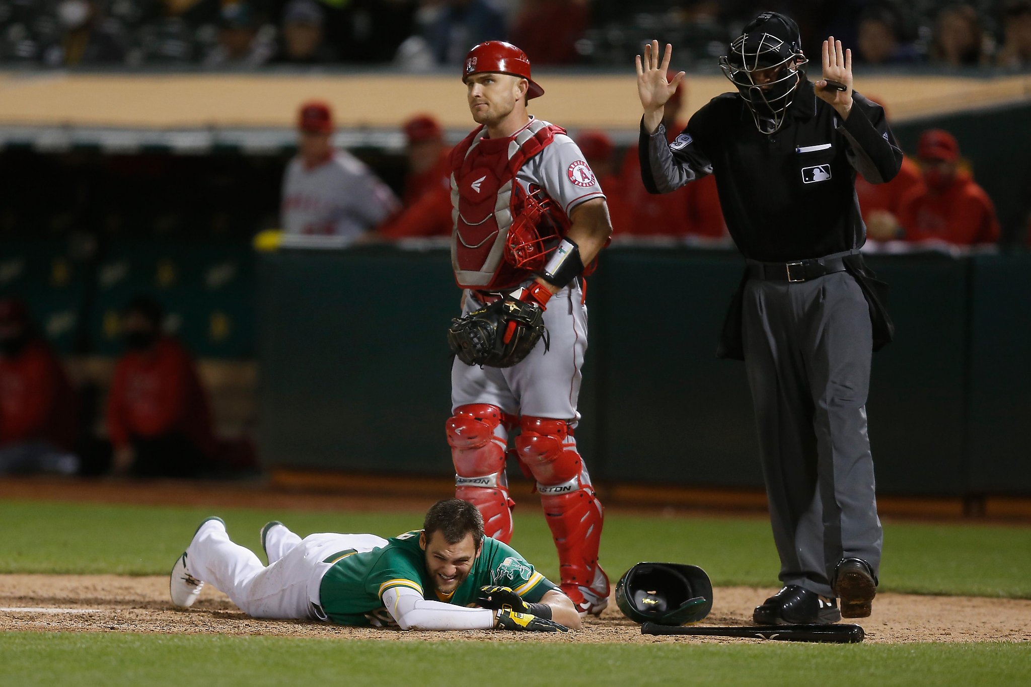 A’s prepare for MLB penalizing pitchers for using illegal substances on ...