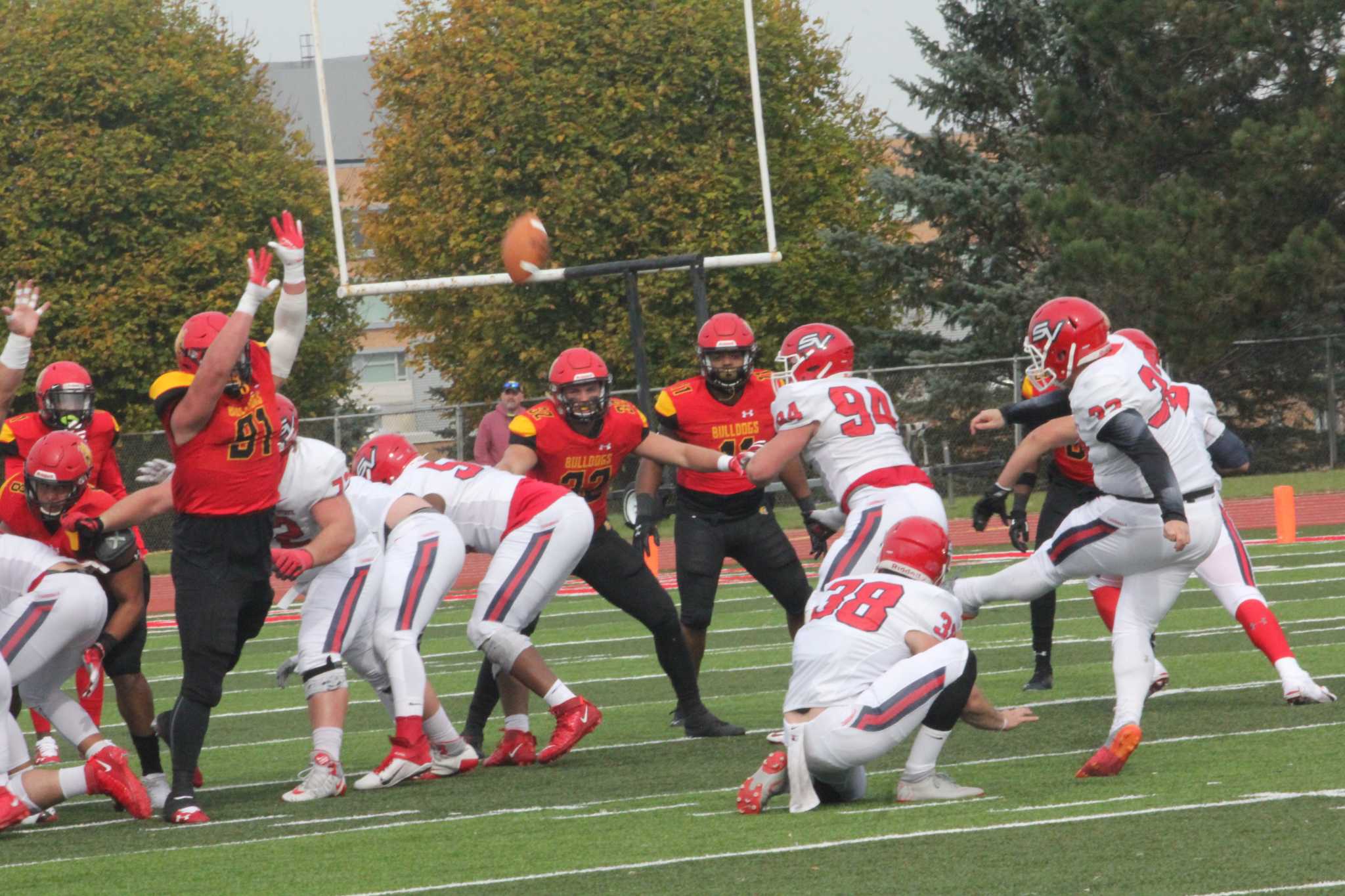 Ferris football team ranked third