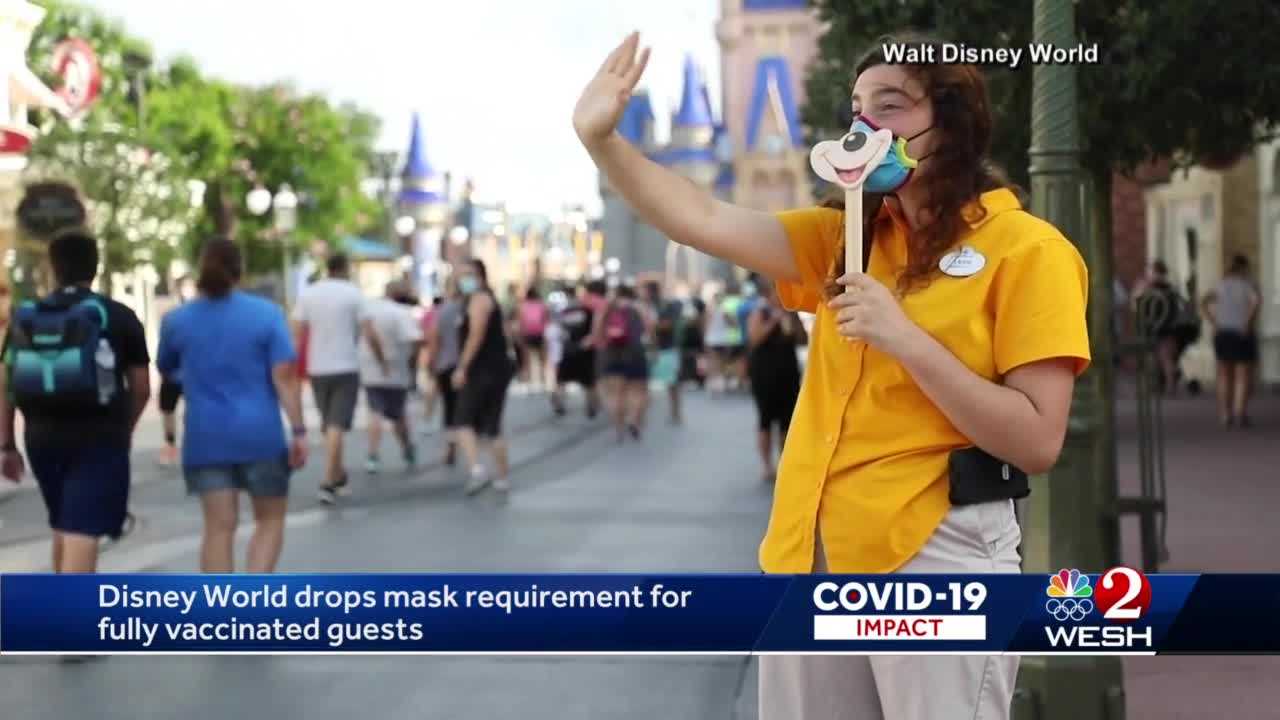 Walt Disney World to start requiring masks indoors for visitors once again