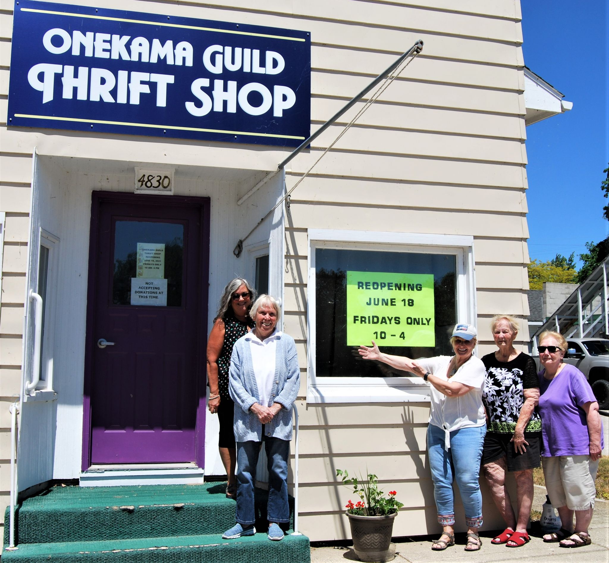 Onekama Thrift Shop to reopen