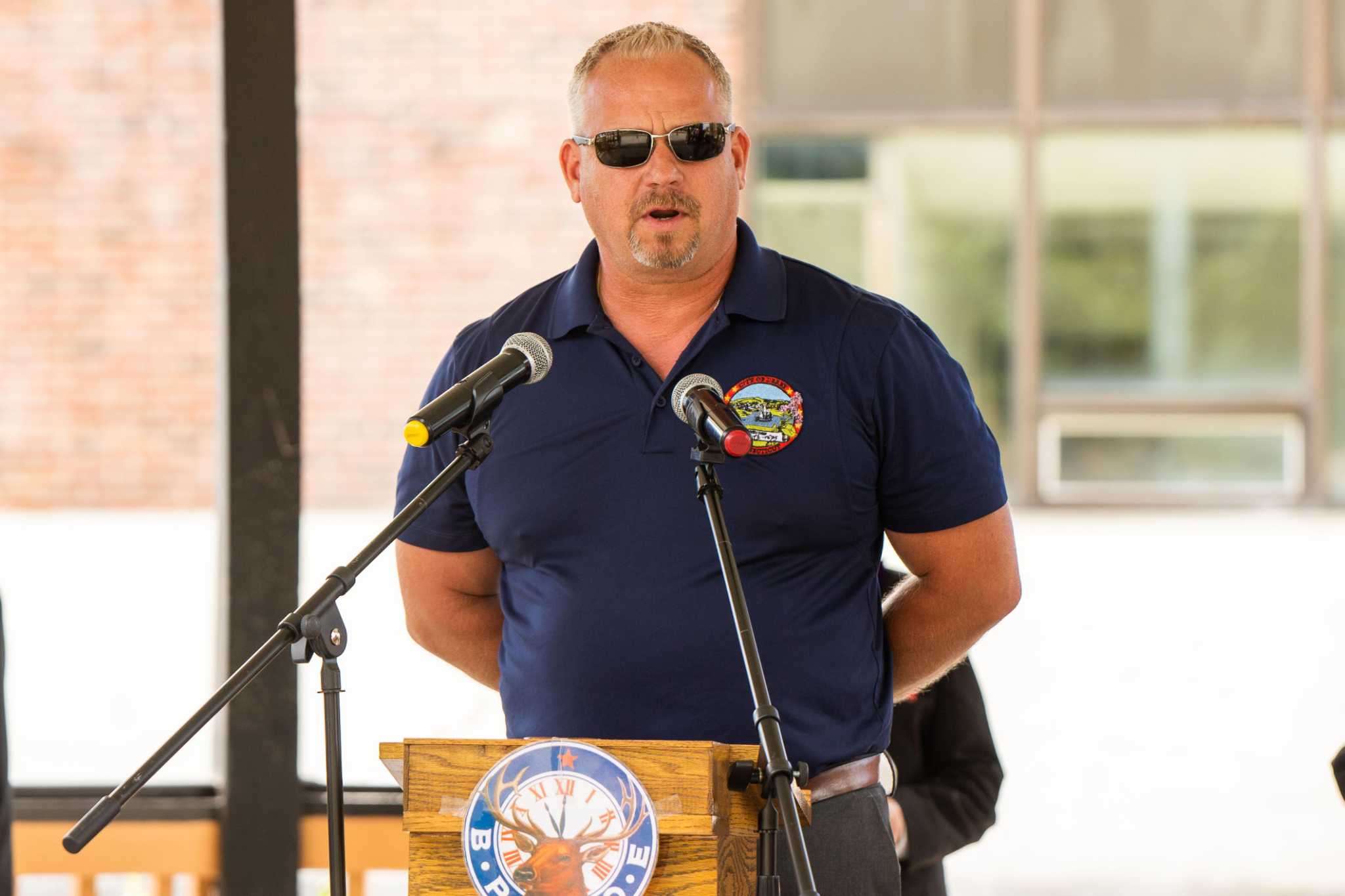 Derby Mayor Rich Dziekan and mayoral candidate Joseph DiMartino ramp up ...