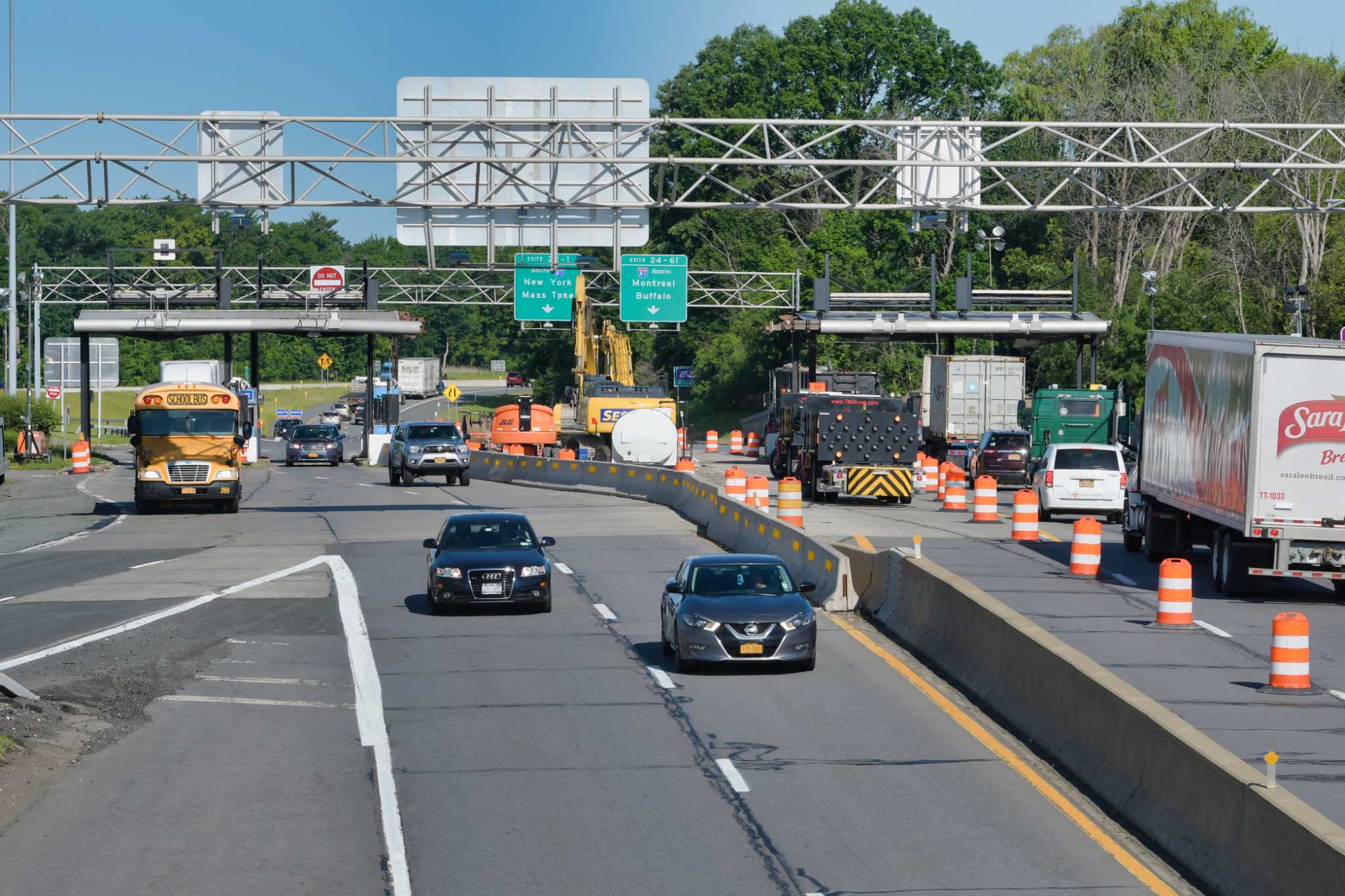 Say goodbye to New York Thruway exit 23 toll plaza