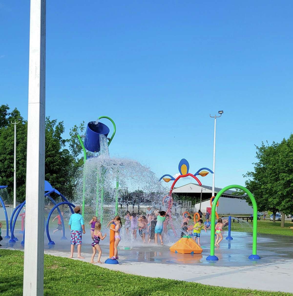 Caro splash pad first in city's recreational revitalization series