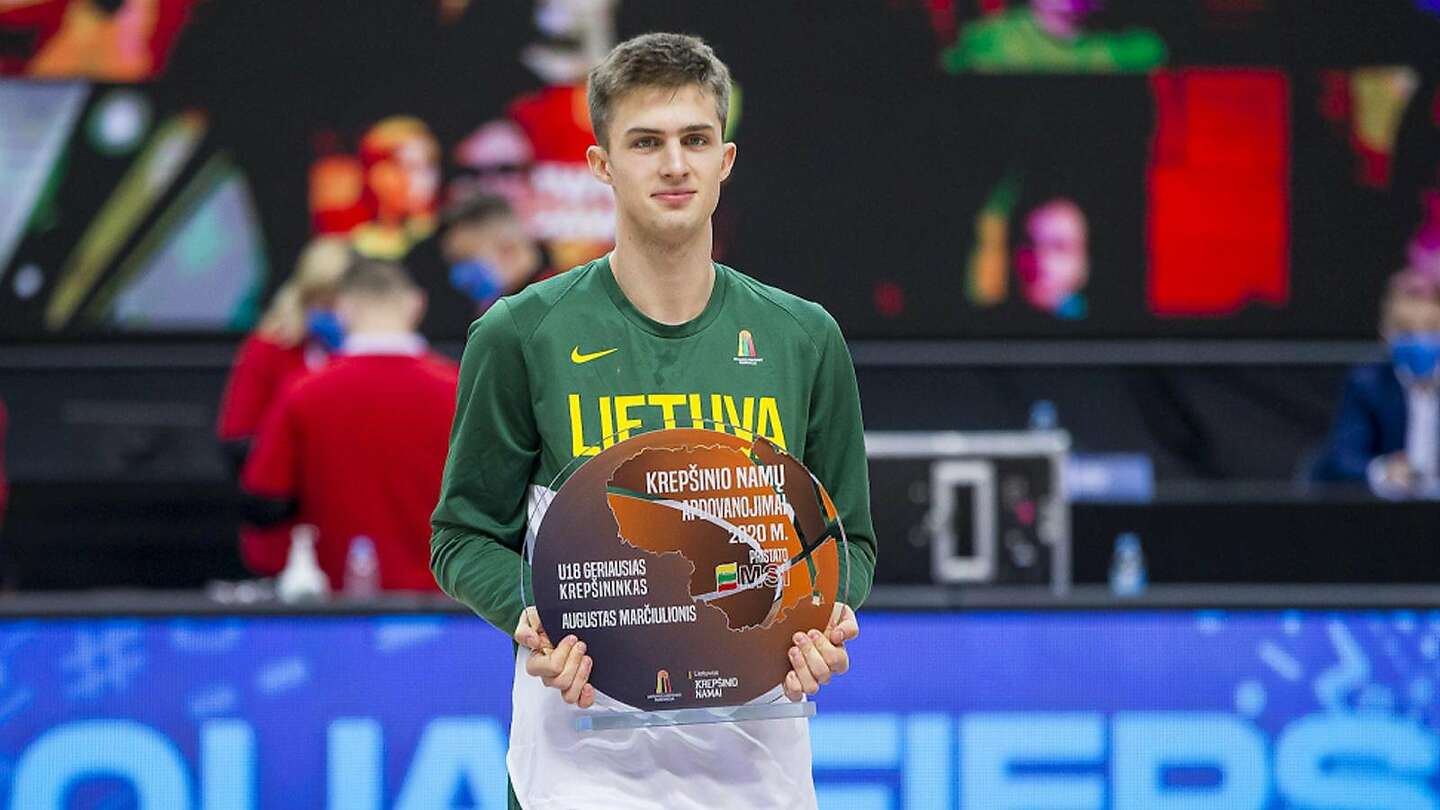 St. Mary’s signs guard Augustas Marciulionis, son of former Warriors guard