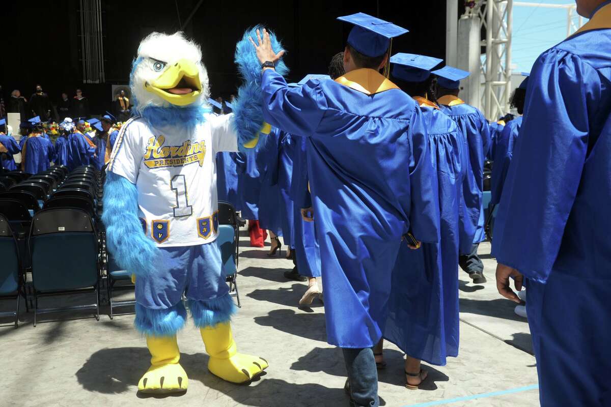 Photos: Bridgeport’s Harding High School celebrates its 2021 graduates