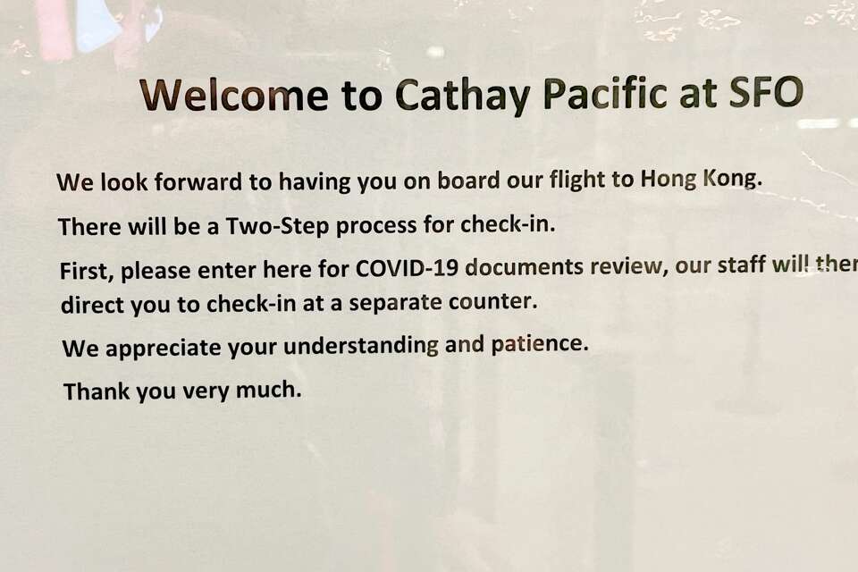 I just flew from SFO to Asia. Here's what the experience is like right now.