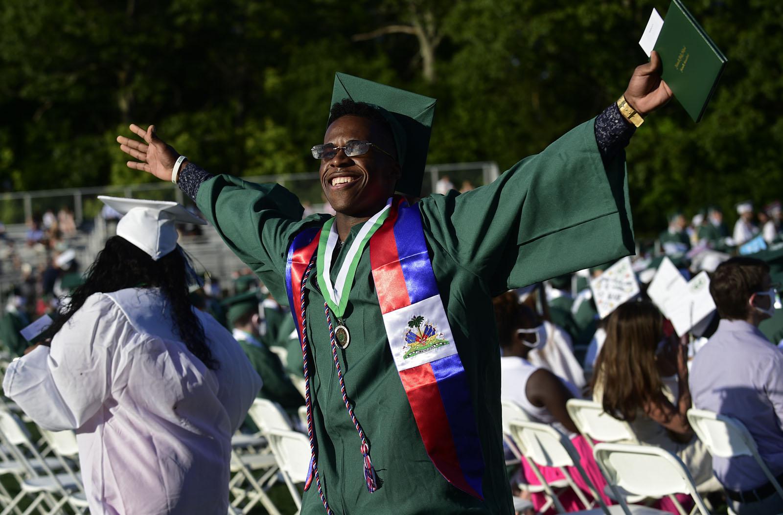 Norwalk High School, P-TECH graduate 375 students