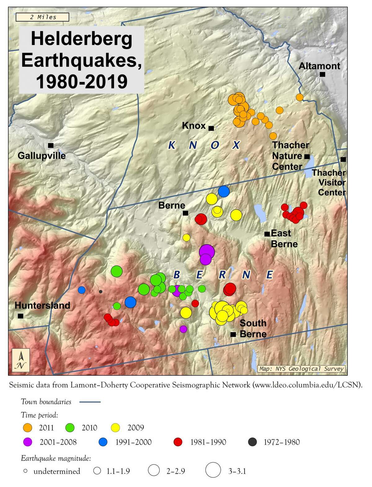 Experts keep eye on Capital Region quakes, fault lines