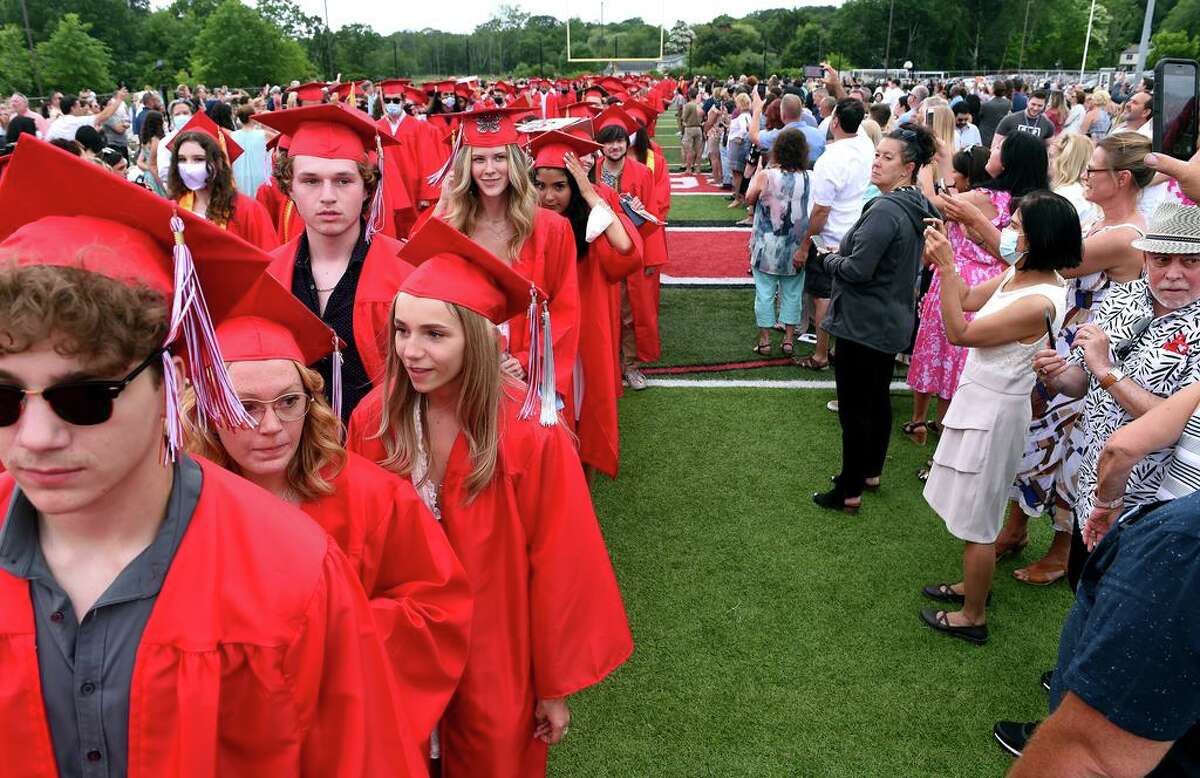 PHOTOS: Branford High School holds ‘normal’ graduation